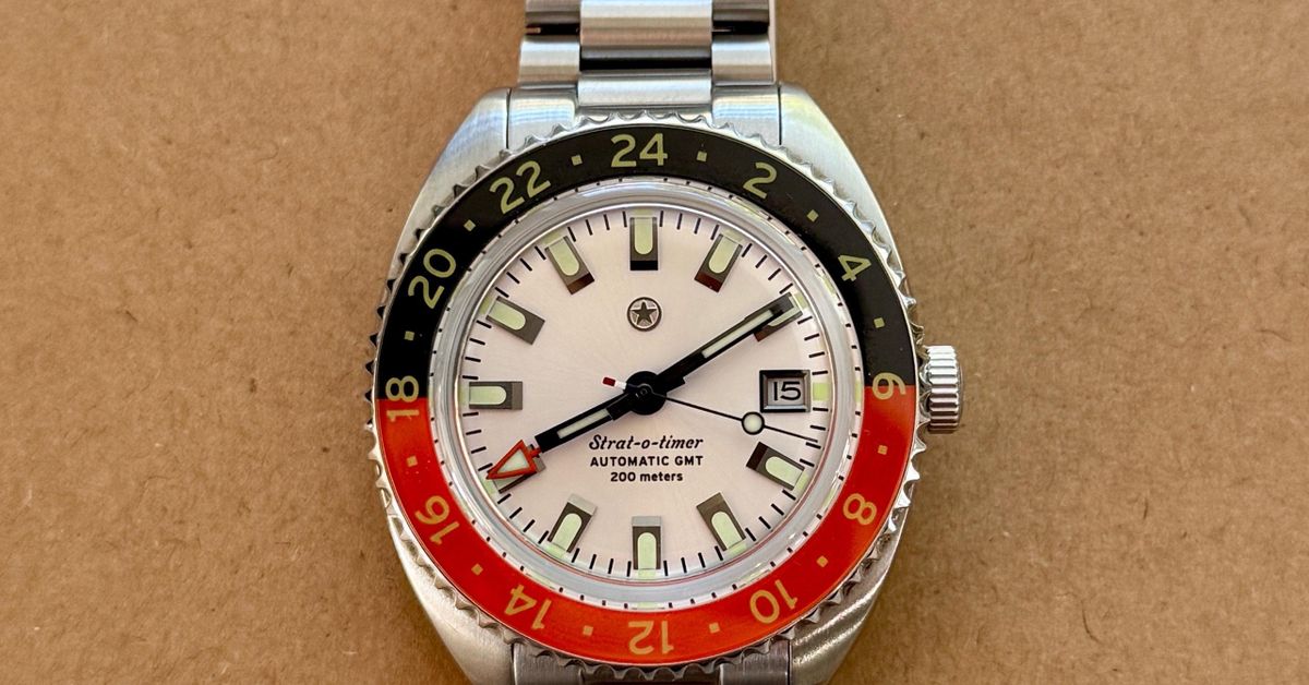 Jack Mason Strat-O-Timer Gmt “Candy Corn” Jack Mason Rare Limited ...