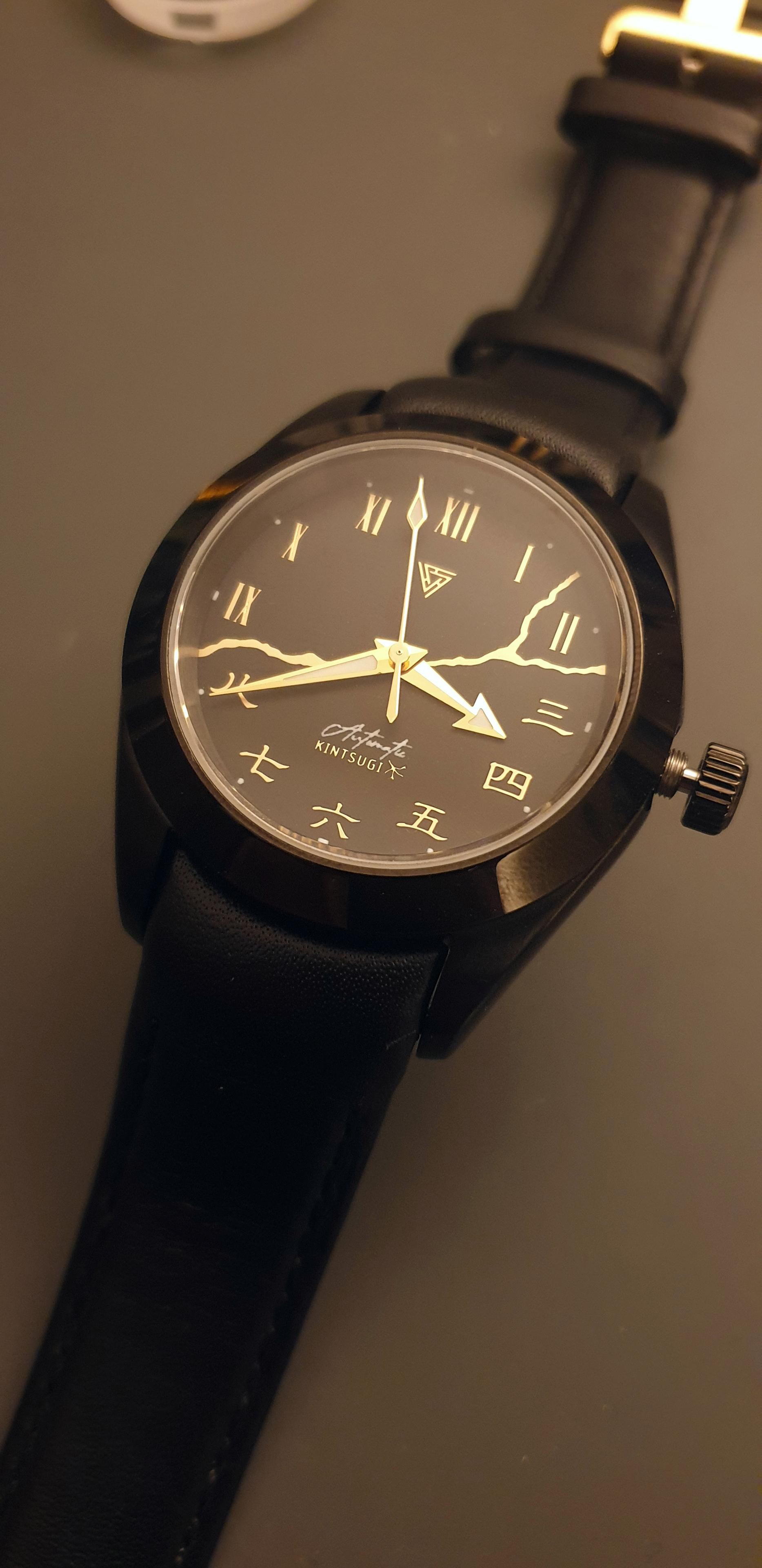 Black DLC Kintsugi Watch | WatchCrunch