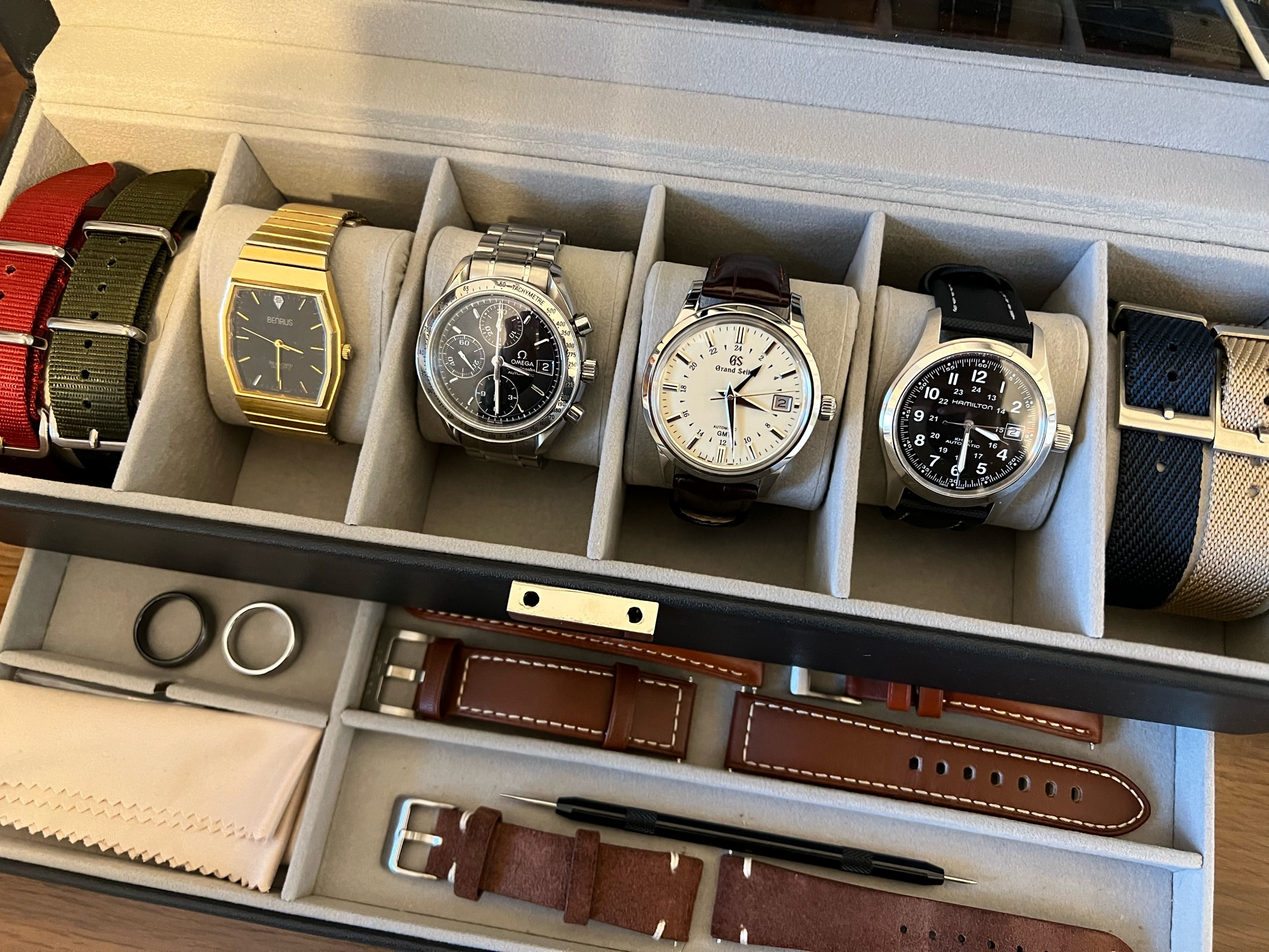 A Novice Collector’s Current Watch Box | WatchCrunch