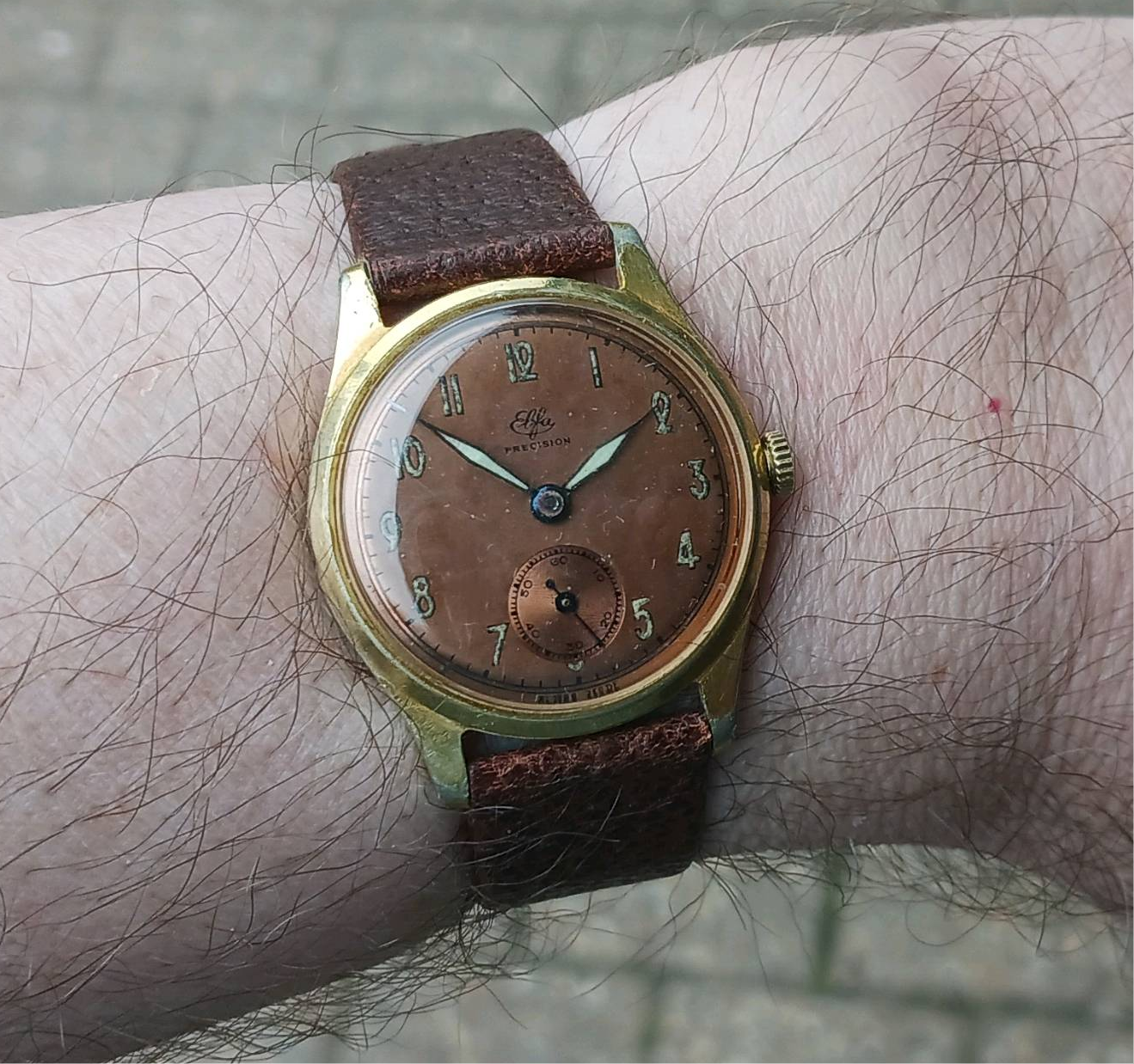 copper dial vintage | WatchCrunch