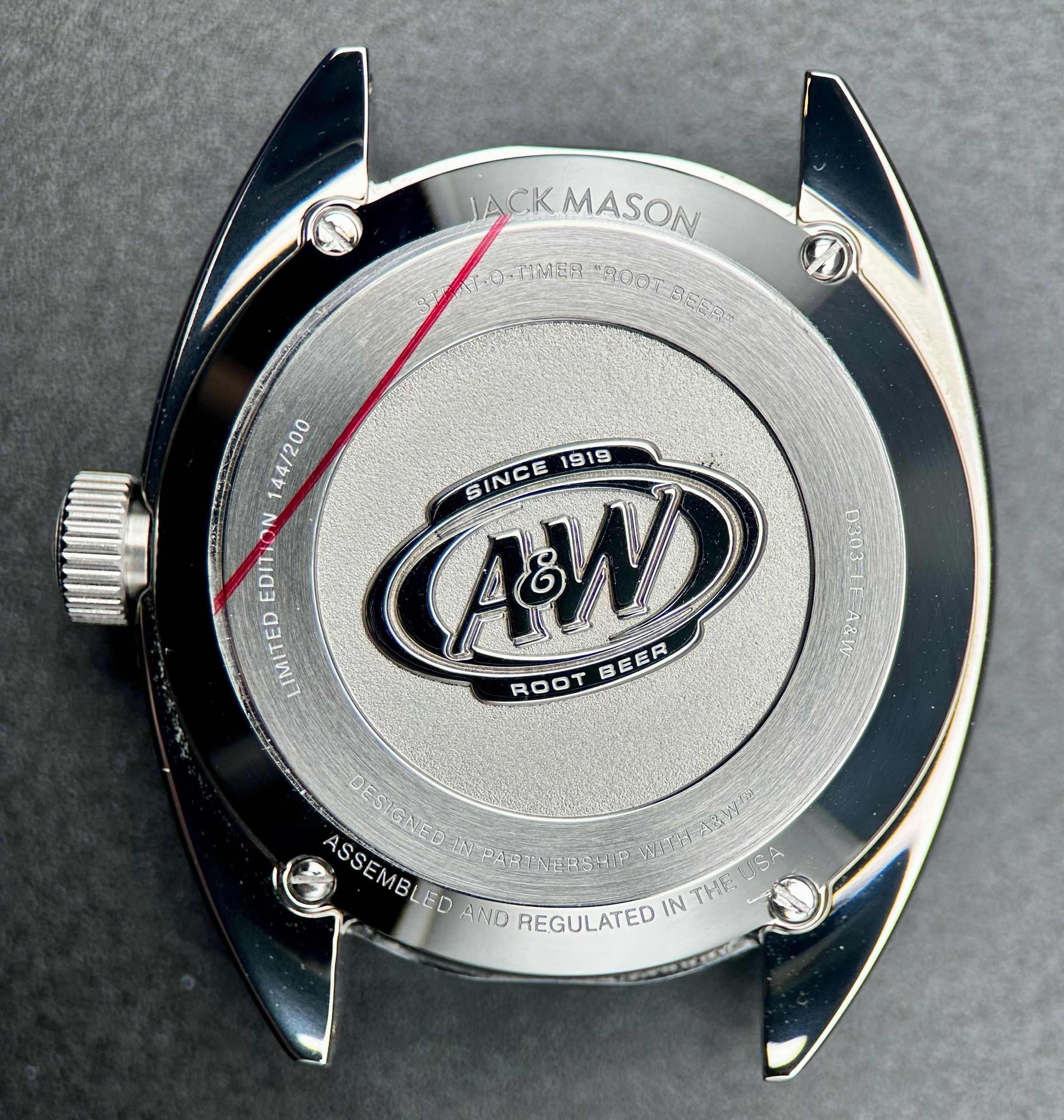 Pre-Owned Jack Mason Strat-O-Timer GMT A&W Root Beer For Sale