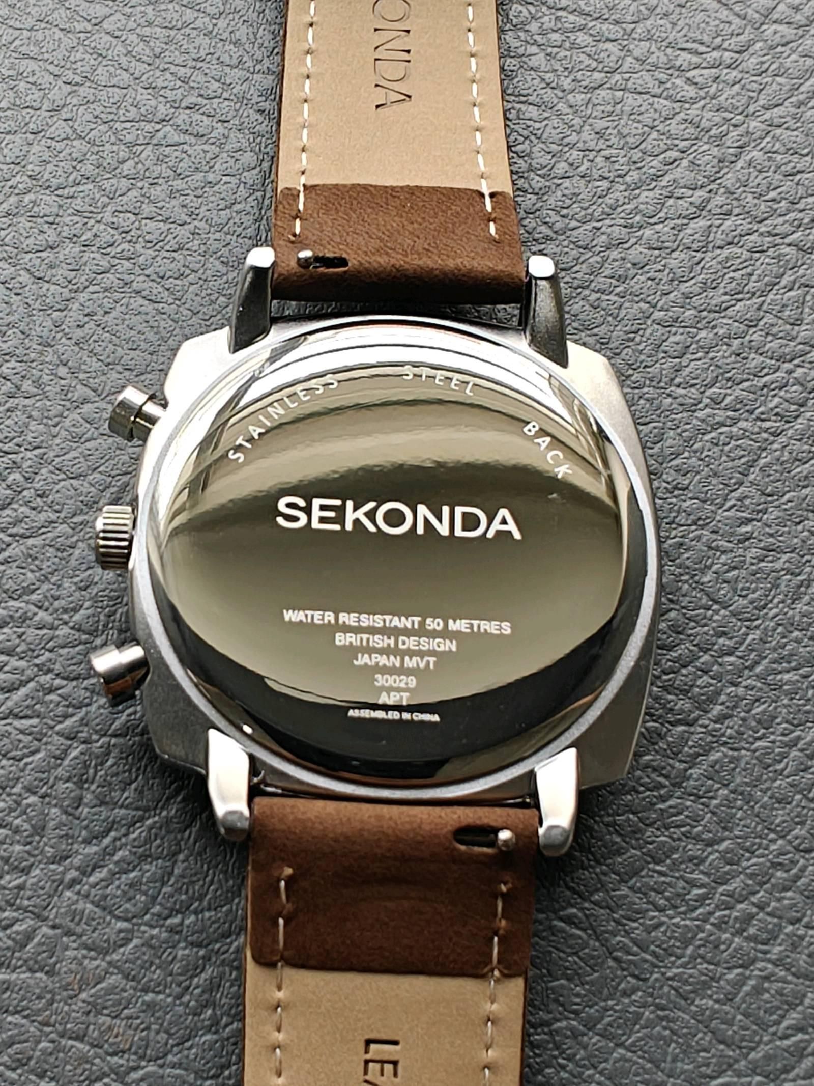 This watch surprised me- Sekonda Airborne Men’s 40mm Quartz Watch ...