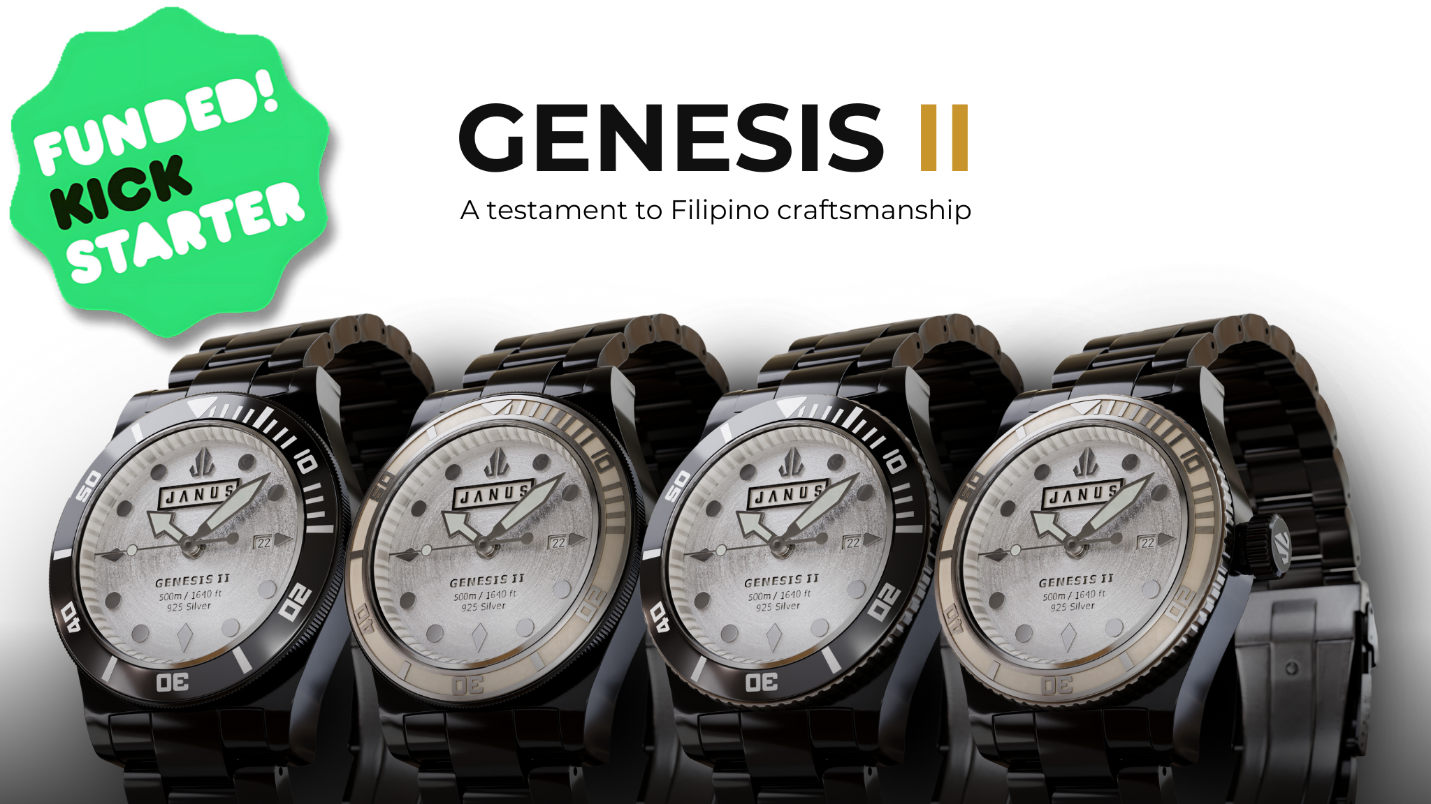 Genesis II: First watch with a Filipino made Sinag dial and bezel ...