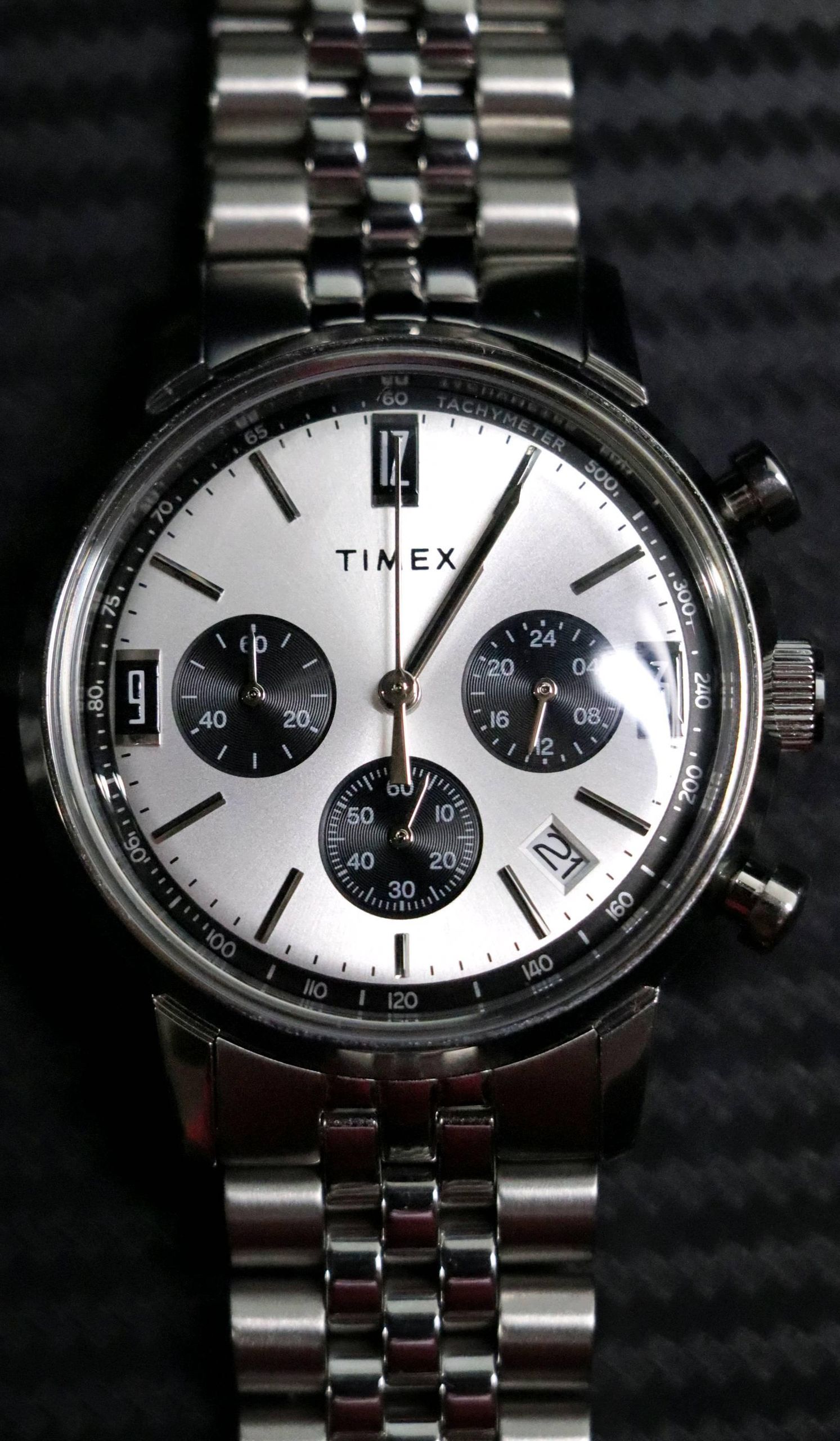 Timex Marlin Panda Chronograph | WatchCrunch