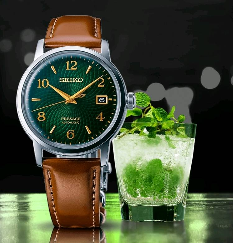 Seiko Presage Cocktail Time Mojito | WatchCrunch