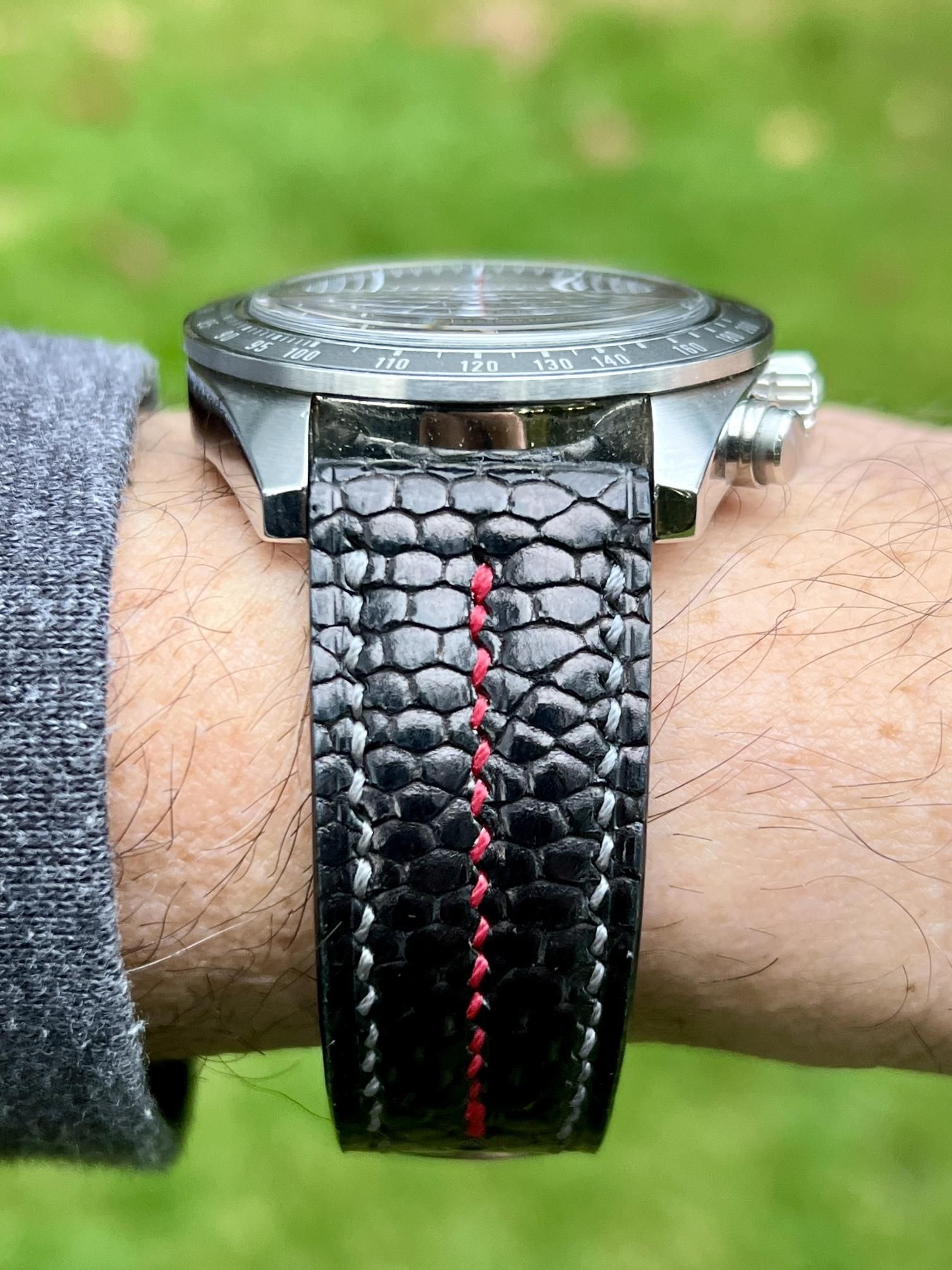 My 2022 Seiko SSC911 Speedtimer on custom Beavertail strap By Marco ...