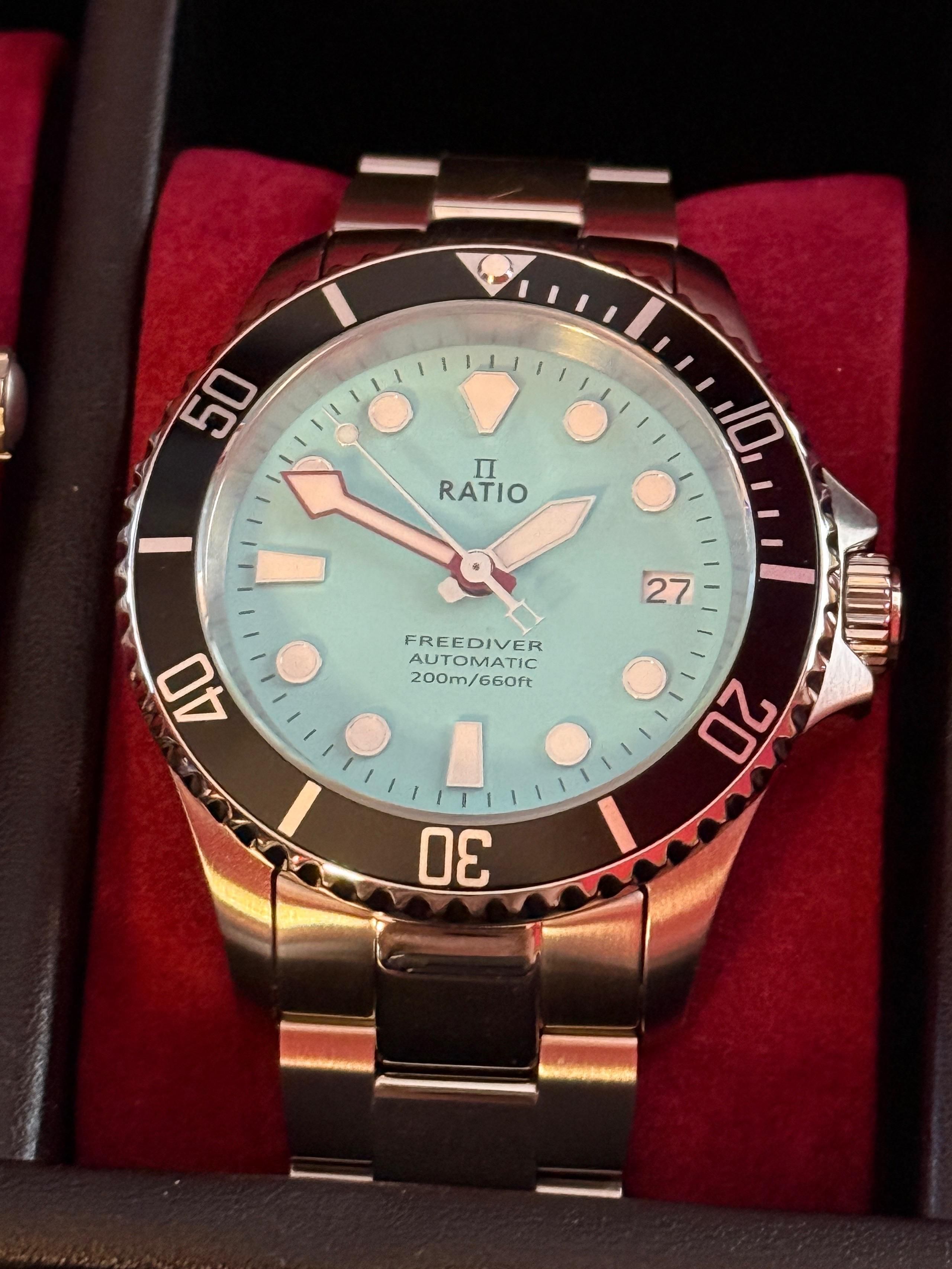 RATIO FreeDiver Japanese Dive Watch RTF049 | WatchCrunch