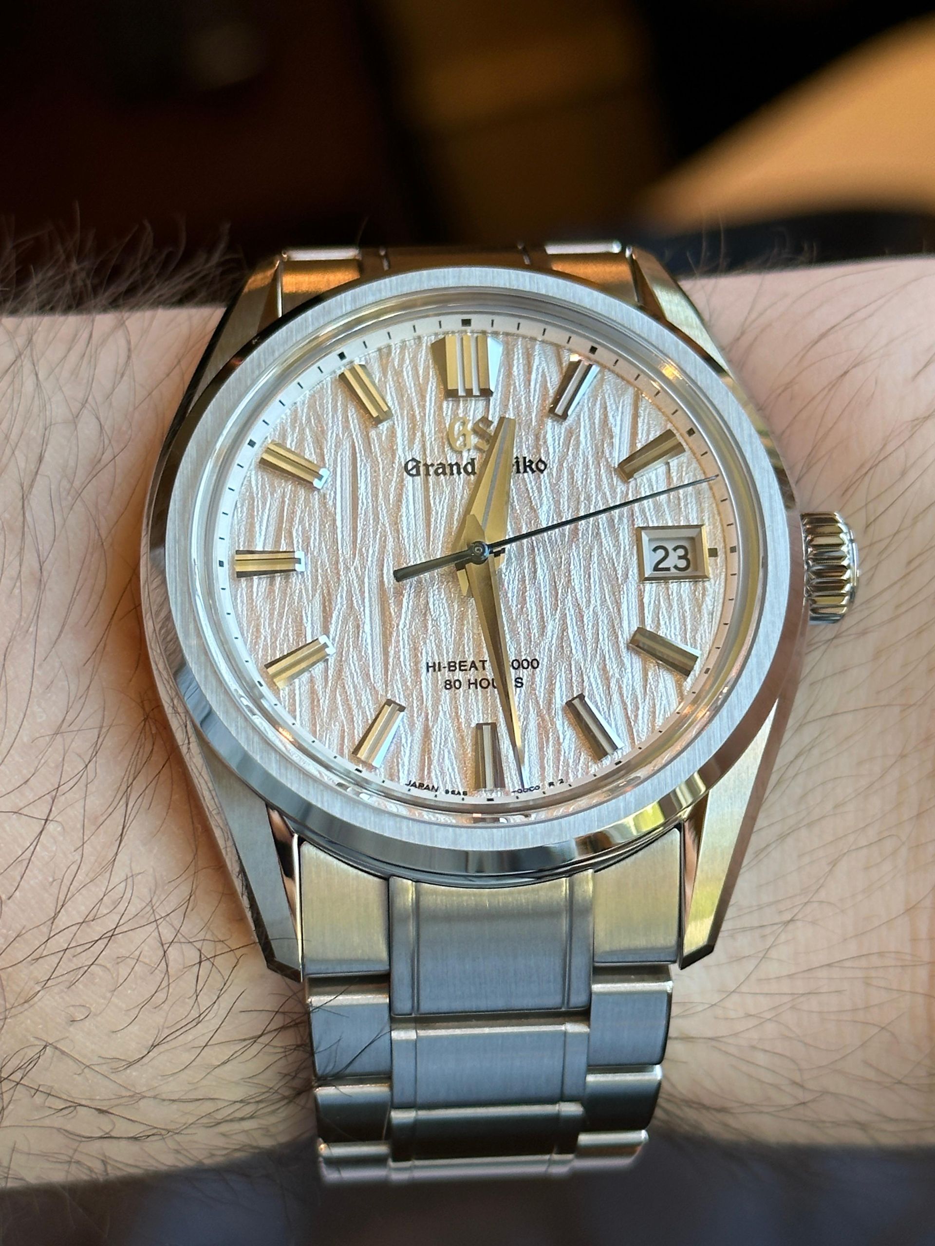 Anyone experience accuracy issues with the new Grand Seiko 9SA5 Hi-Beat ...