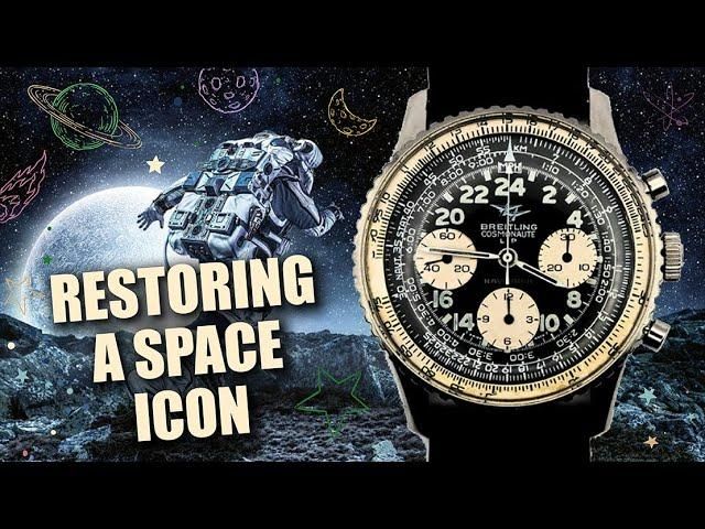 Breitling Navitimer Cosmonaute 👨‍🚀. Restoring a True Space Legend !!! | WatchCrunch