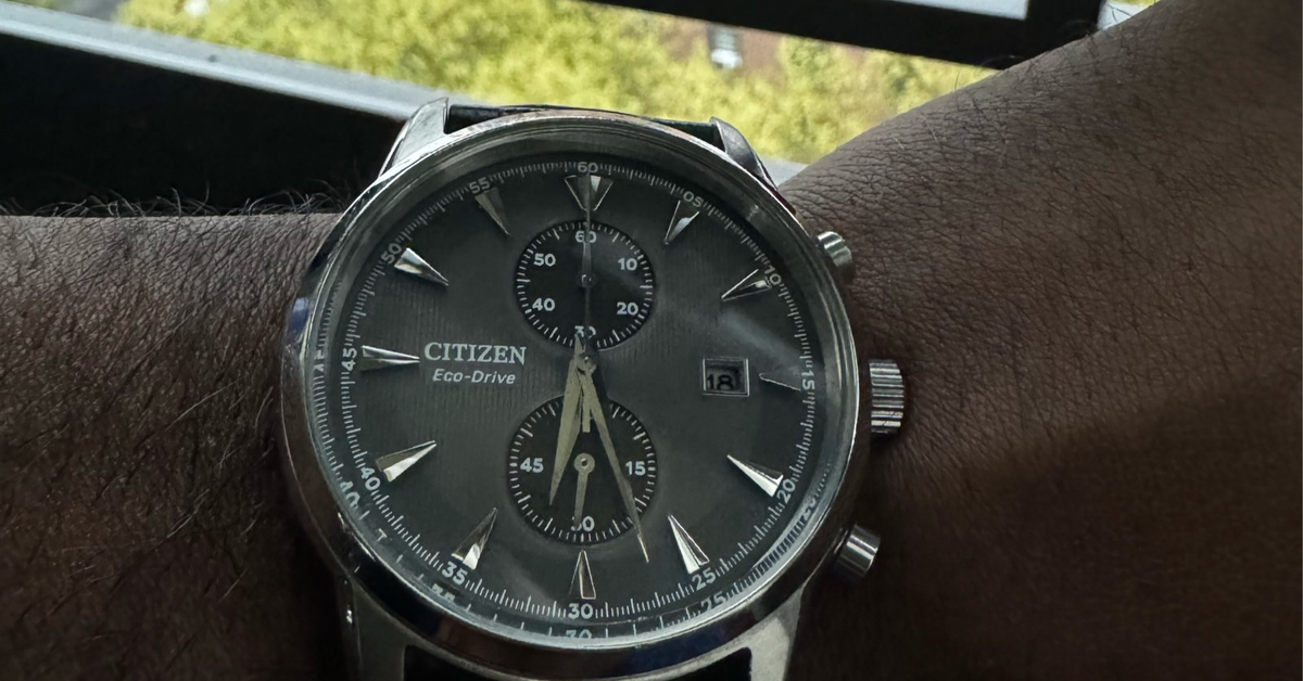 A simple Citizen chronograph | WatchCrunch