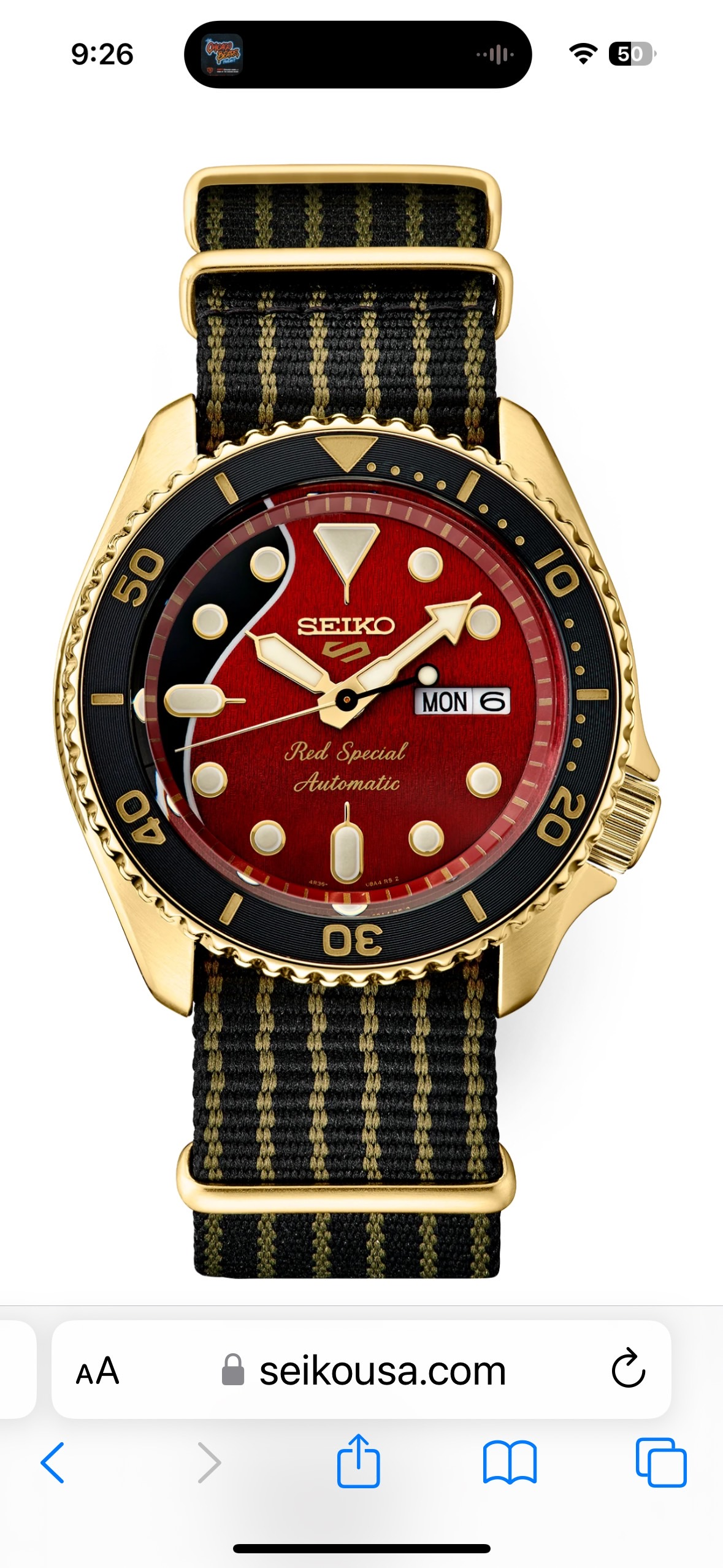 Seiko 5 Sports Brian May | WatchCrunch