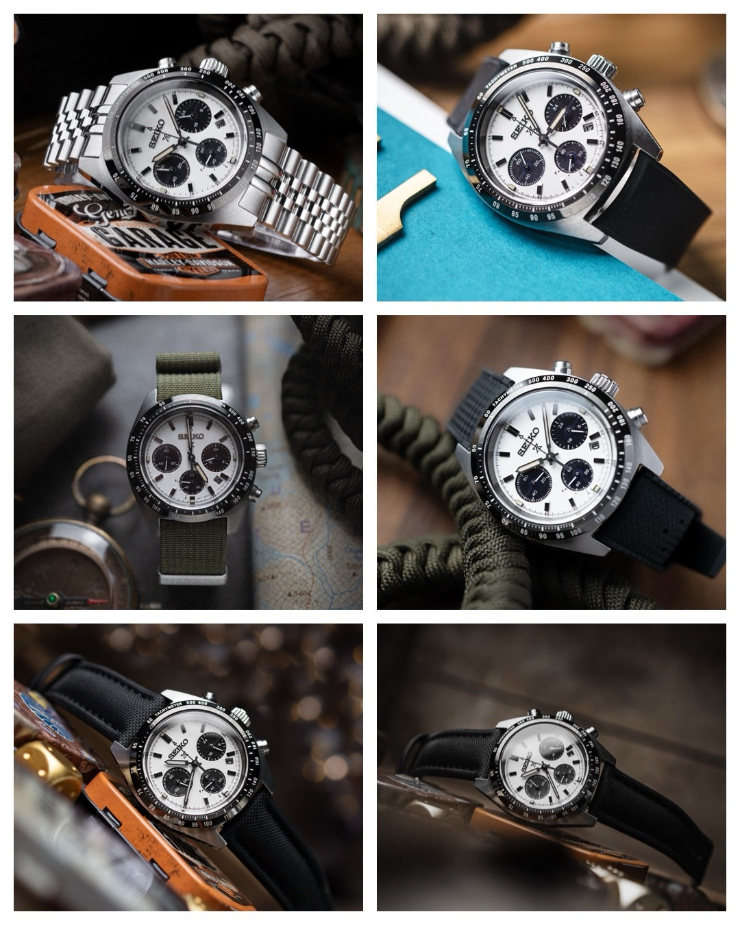Strap options for the Seiko Speedtimer | WatchCrunch
