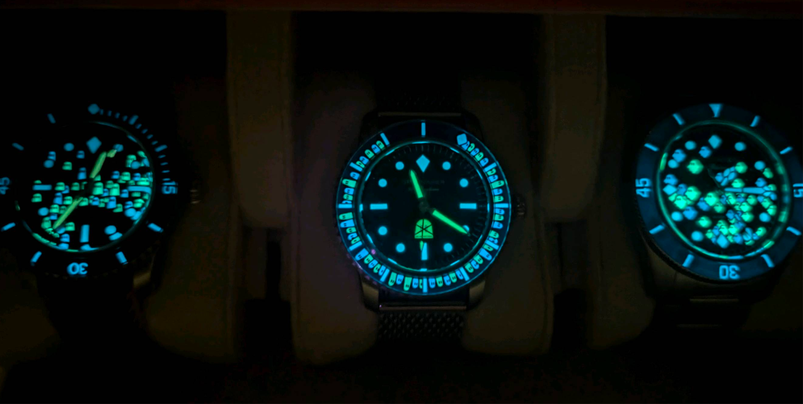 All 3 designs of the Spinnaker phantoms | WatchCrunch