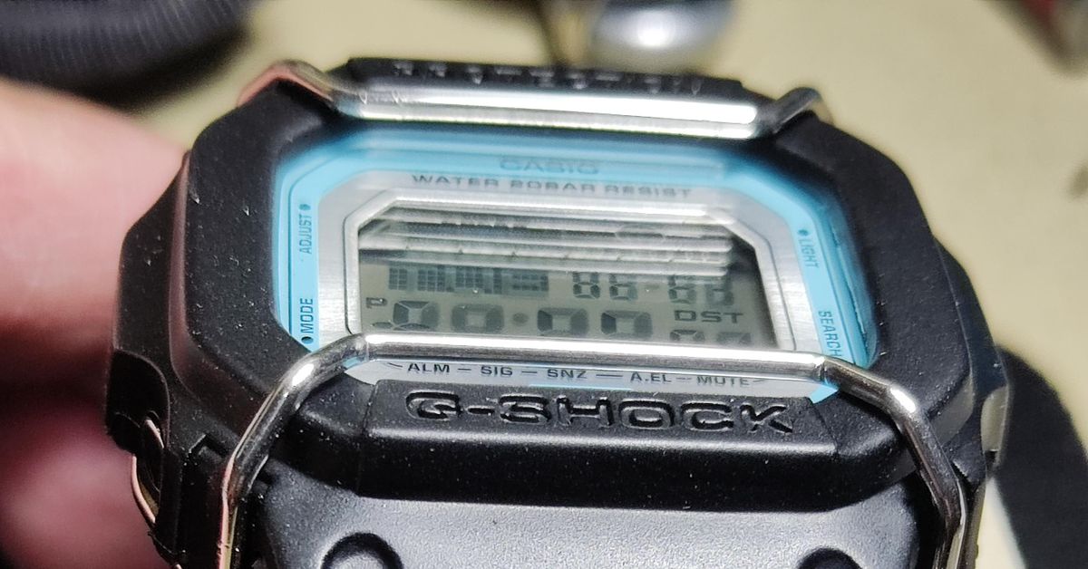 My basic mod of the G-Shock GLX-5600 | WatchCrunch