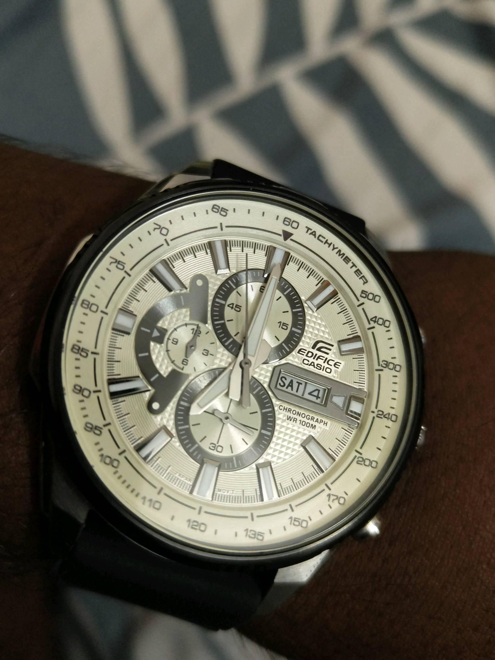 Casio Edifice Chronograph Tachymeter | WatchCrunch