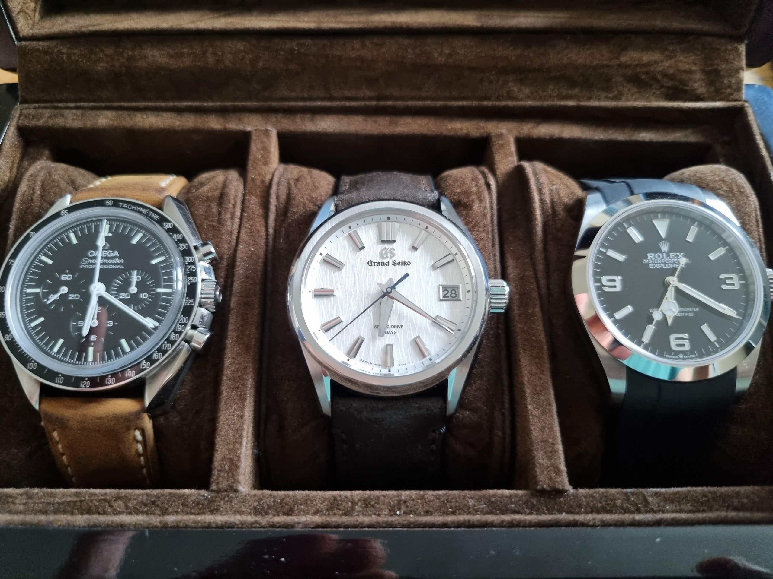 Show me a 3 watch collection that you currently own! | WatchCrunch