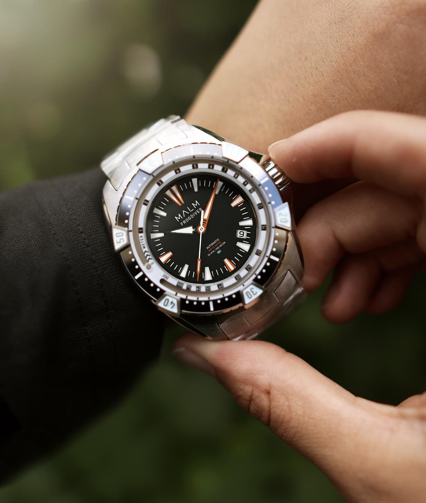 MALM FrogDiver 44. Mechanical depth gauge, a complication that’s so ...