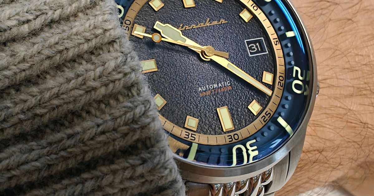 Made sure to wear the diver in case I fall into a puddle on my way to ...