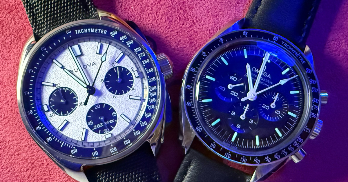 Bulova Lunar Pilot + Omega Speedmaster Pro | WatchCrunch