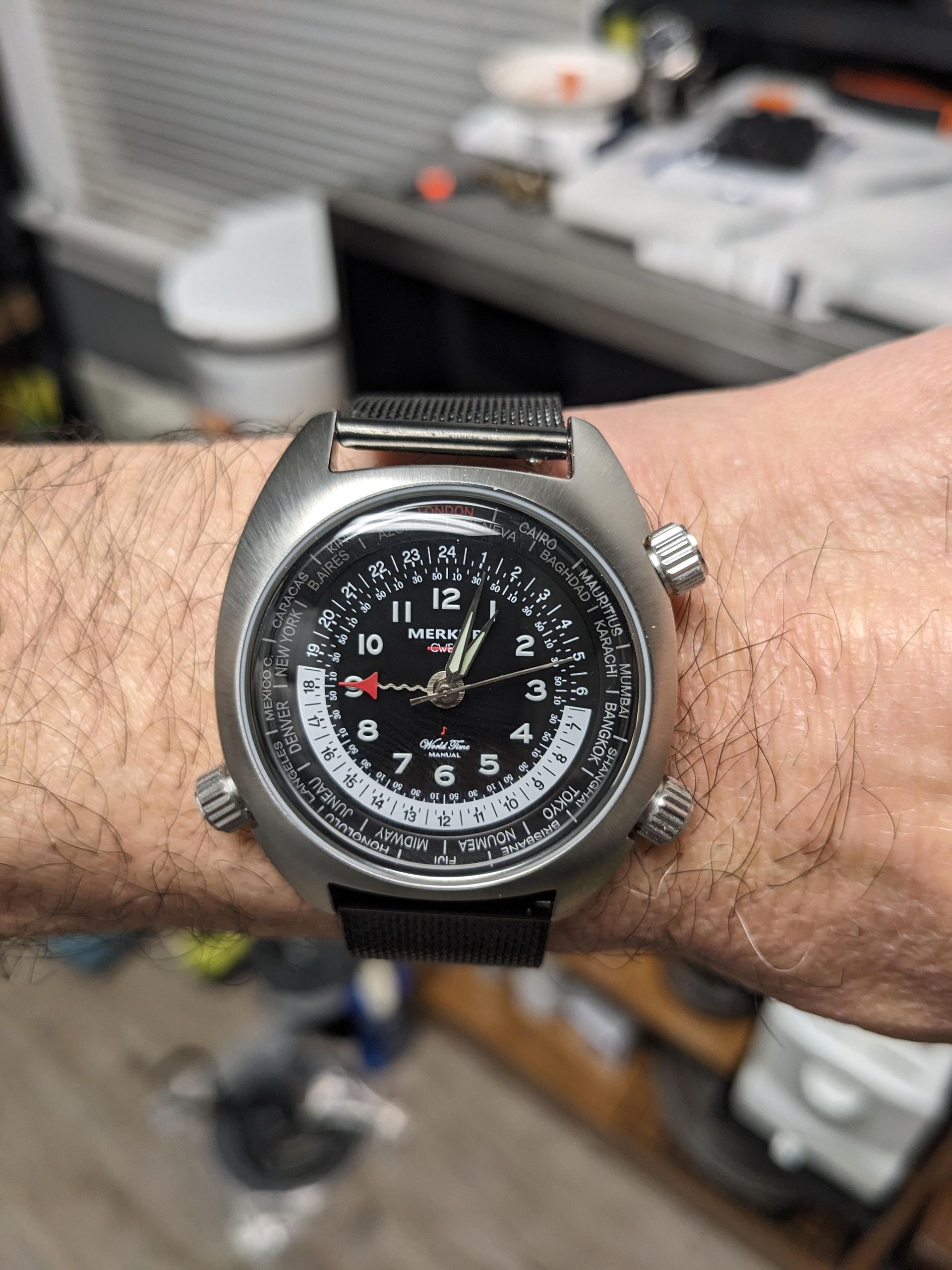 Merkur Alarm Watch | WatchCrunch