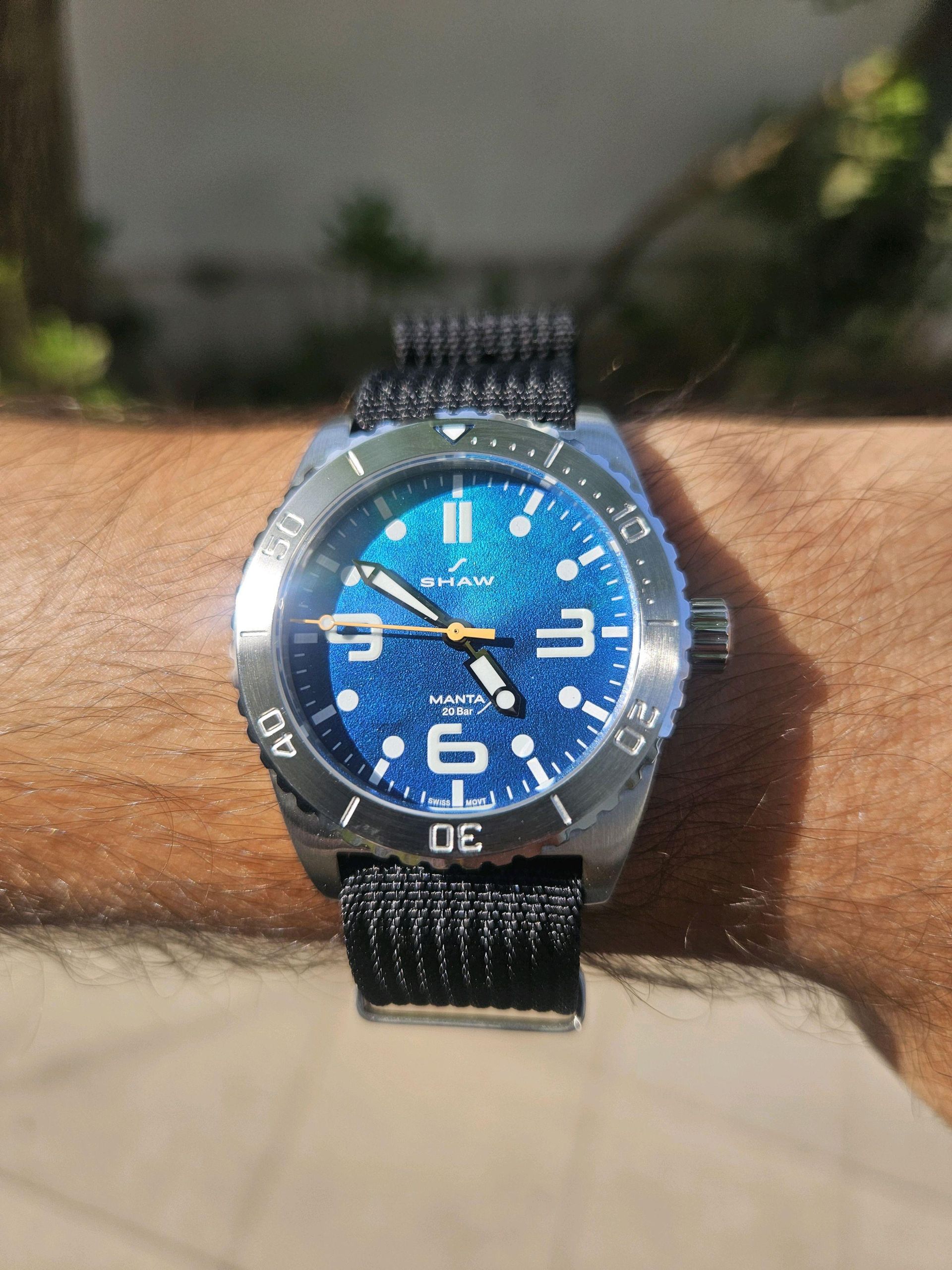 🚨New Watch Alert🚨 8th of 2025 Shaw Watches – MANTA (Atoll Aqua ...