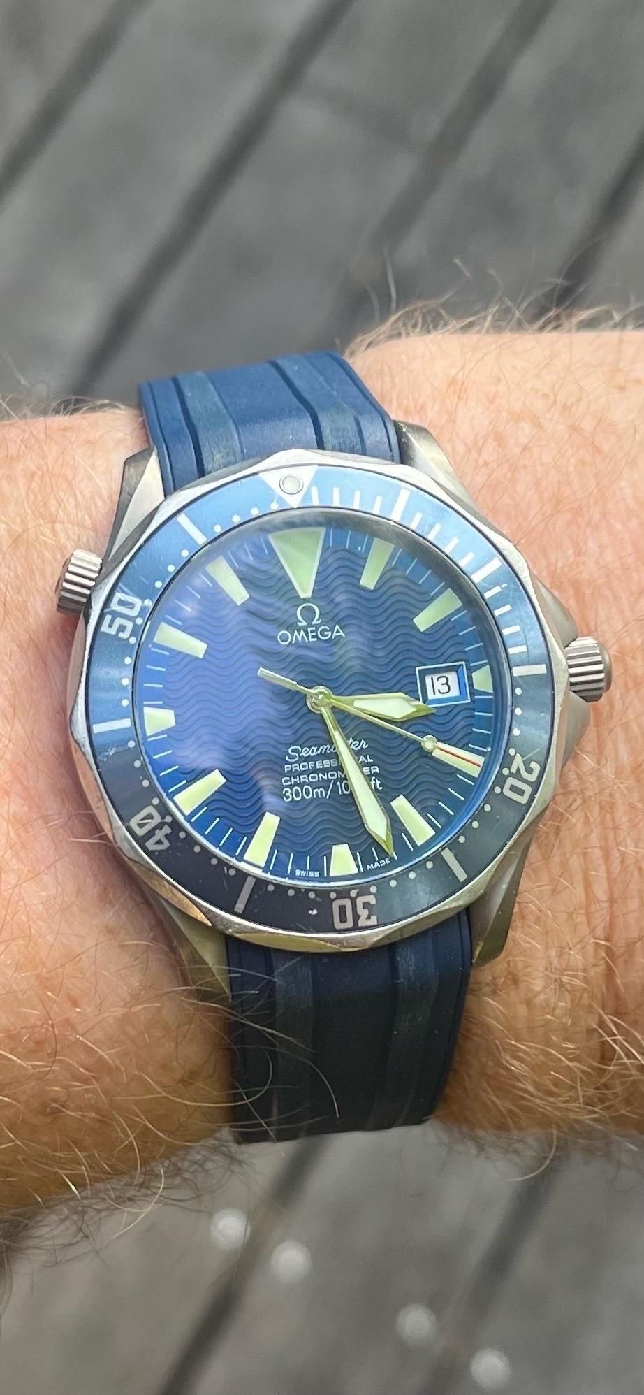 Modified Titanium Omega Seamaster | WatchCrunch