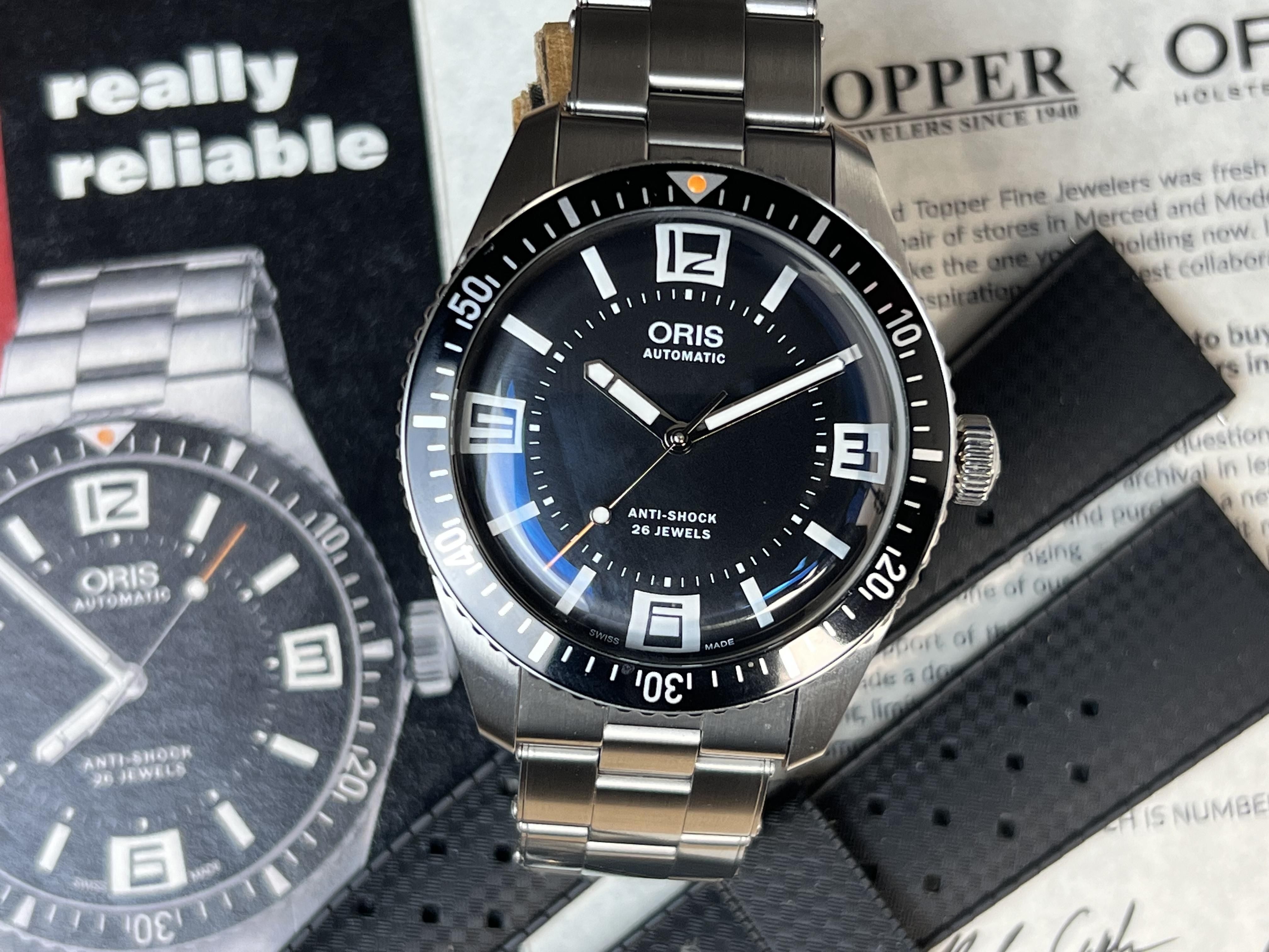 Topper Edition Oris 65 Maxi | WatchCrunch