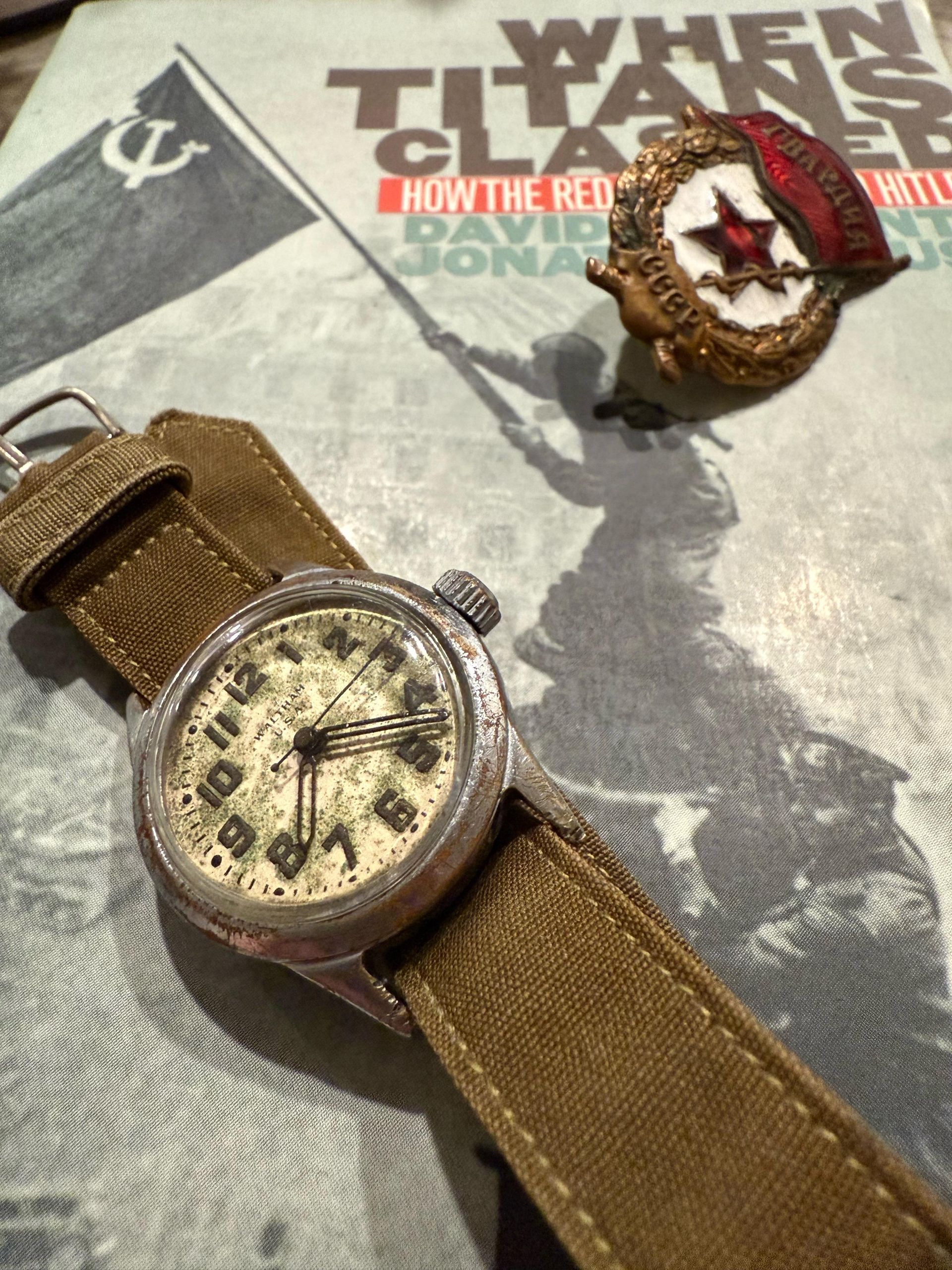 If Stalingrad was a watch. 1941 Lend-Lease Soviet issued Waltham field ...