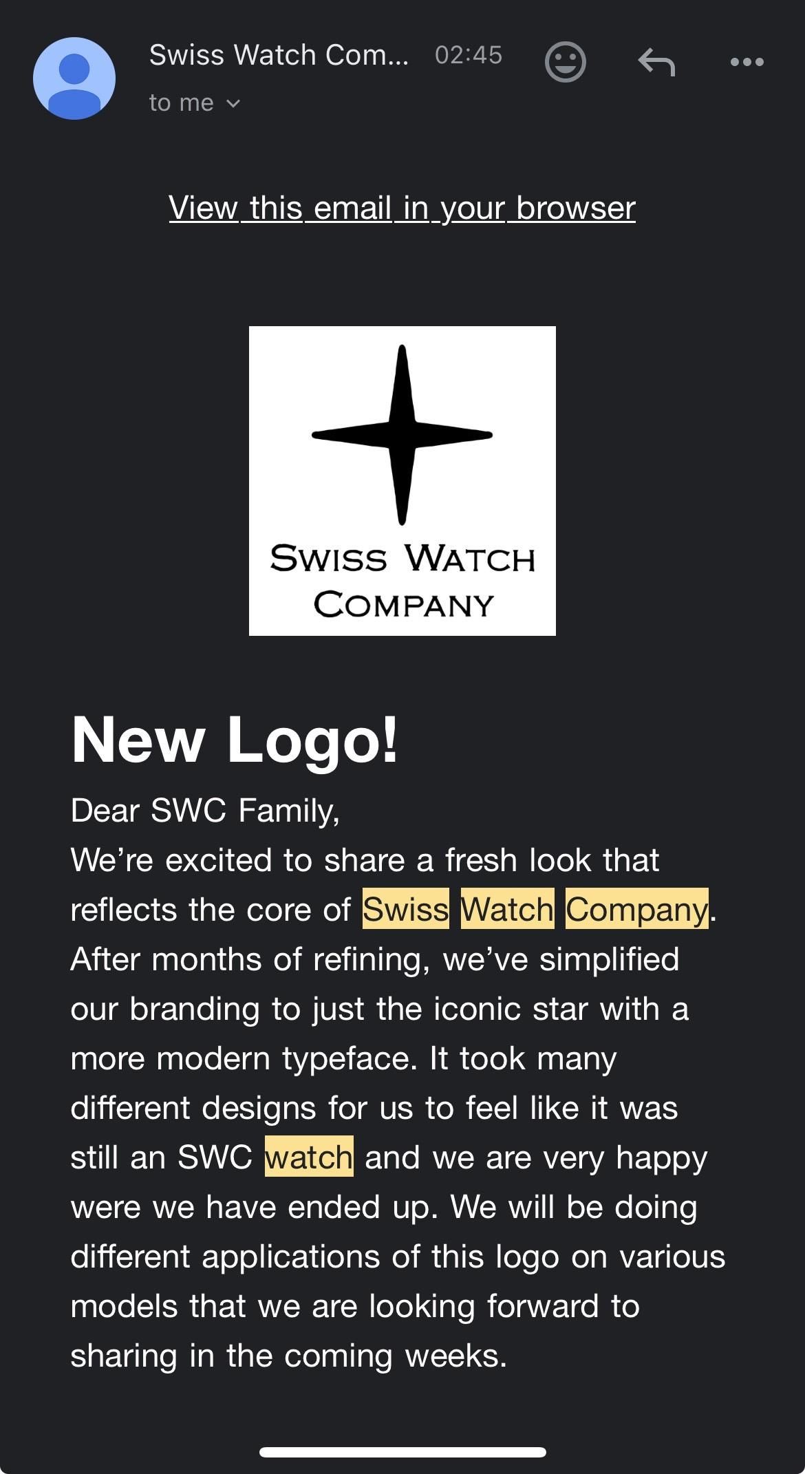 SWC has a new logo! | WatchCrunch