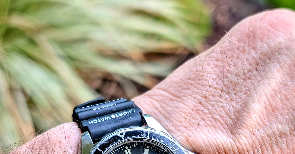 Vintage Red Dot Diver | WatchCrunch