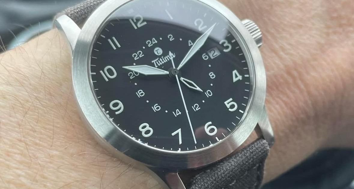 Happy Flieger Friday with Tutima GMT pilot watch! | WatchCrunch