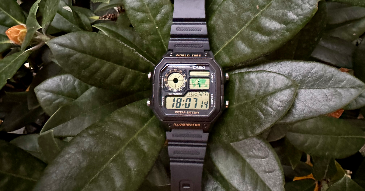 Finally succumbed to the retro digital charm of the Casio Royale ...