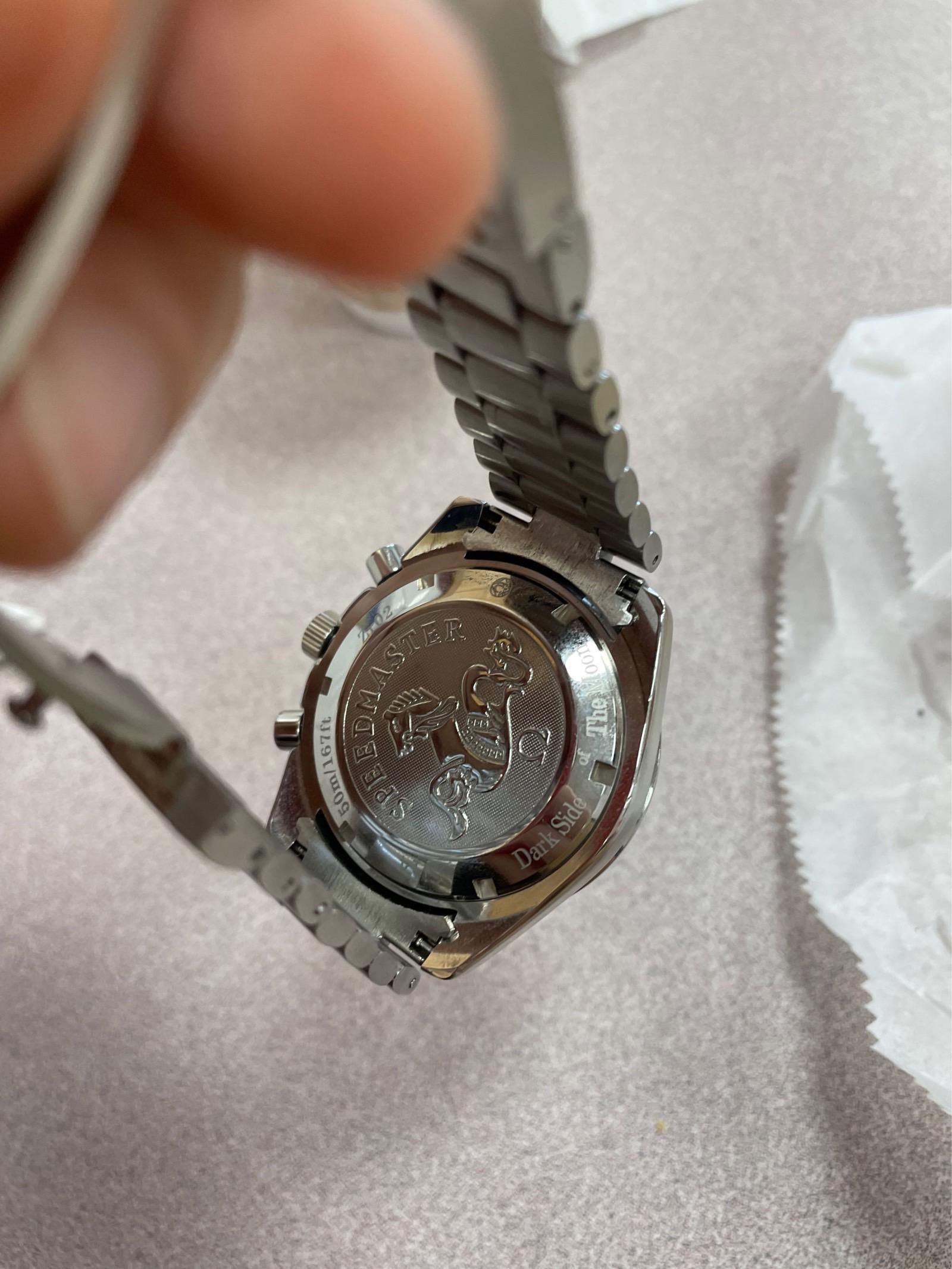 Friend was recently gifted this Omega Speedmaster. Any idea why the ...