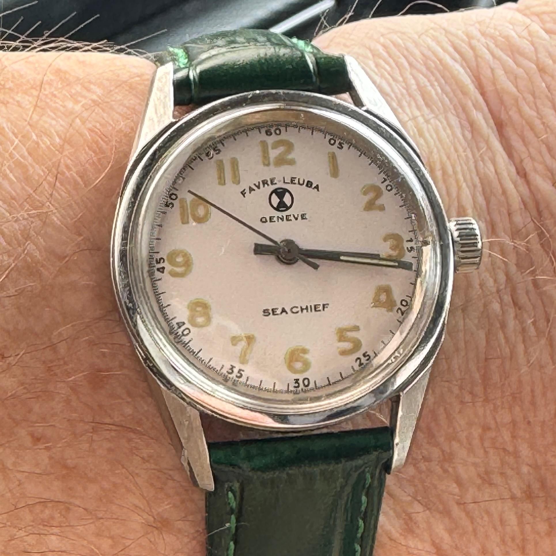 1970s Favre-Leuba Sea Chief | WatchCrunch