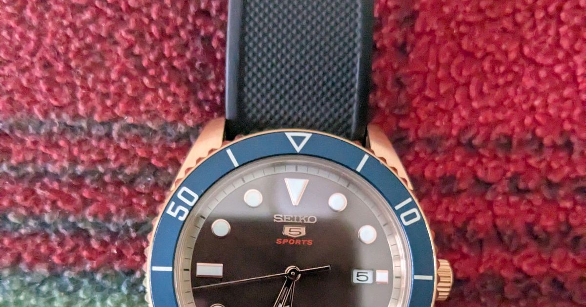 Seiko 5 Sports Brown Sub | WatchCrunch
