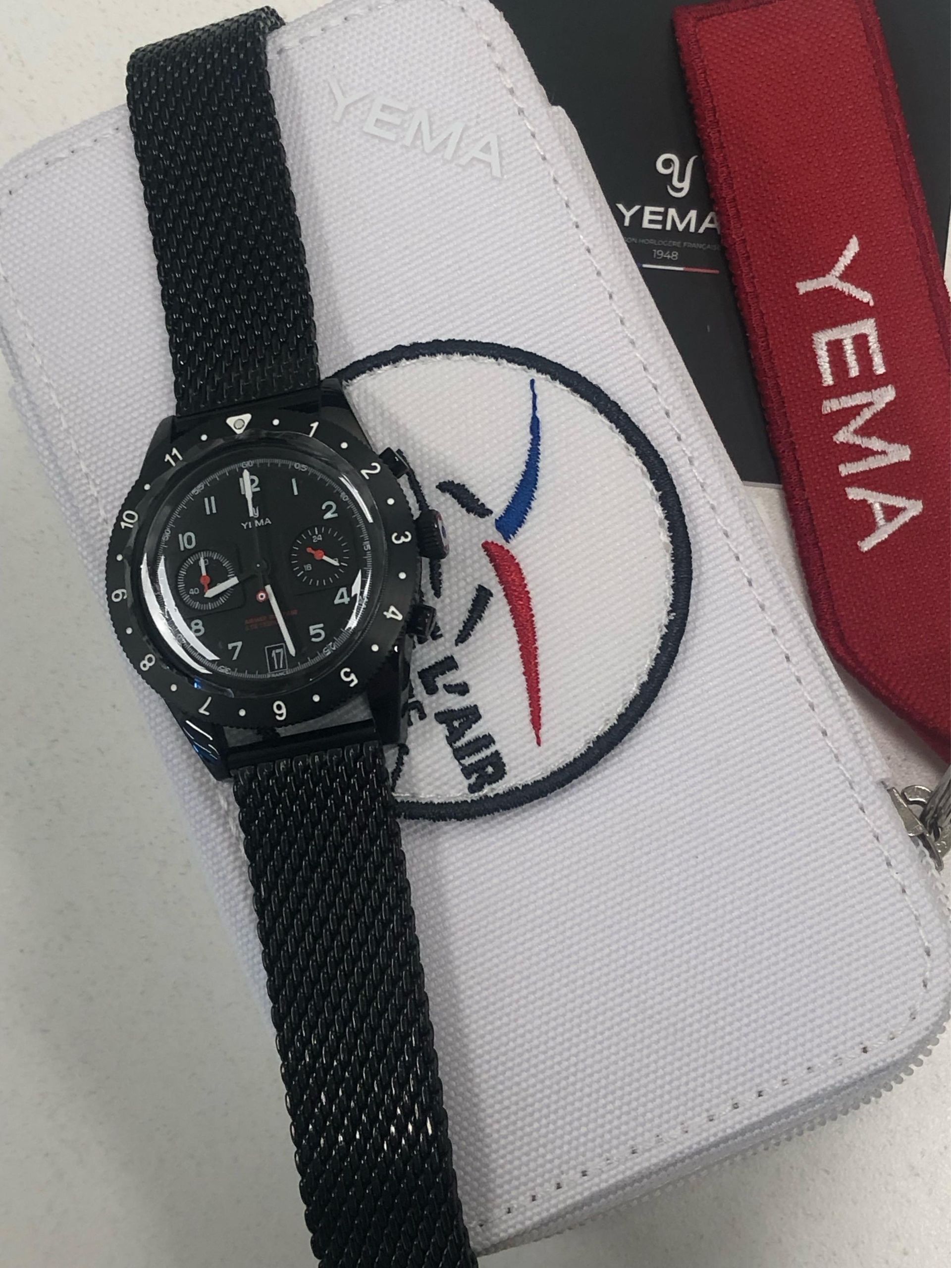 A new French 🇫🇷 timepiece. The Yema Flygraf French Air & Space Force ...