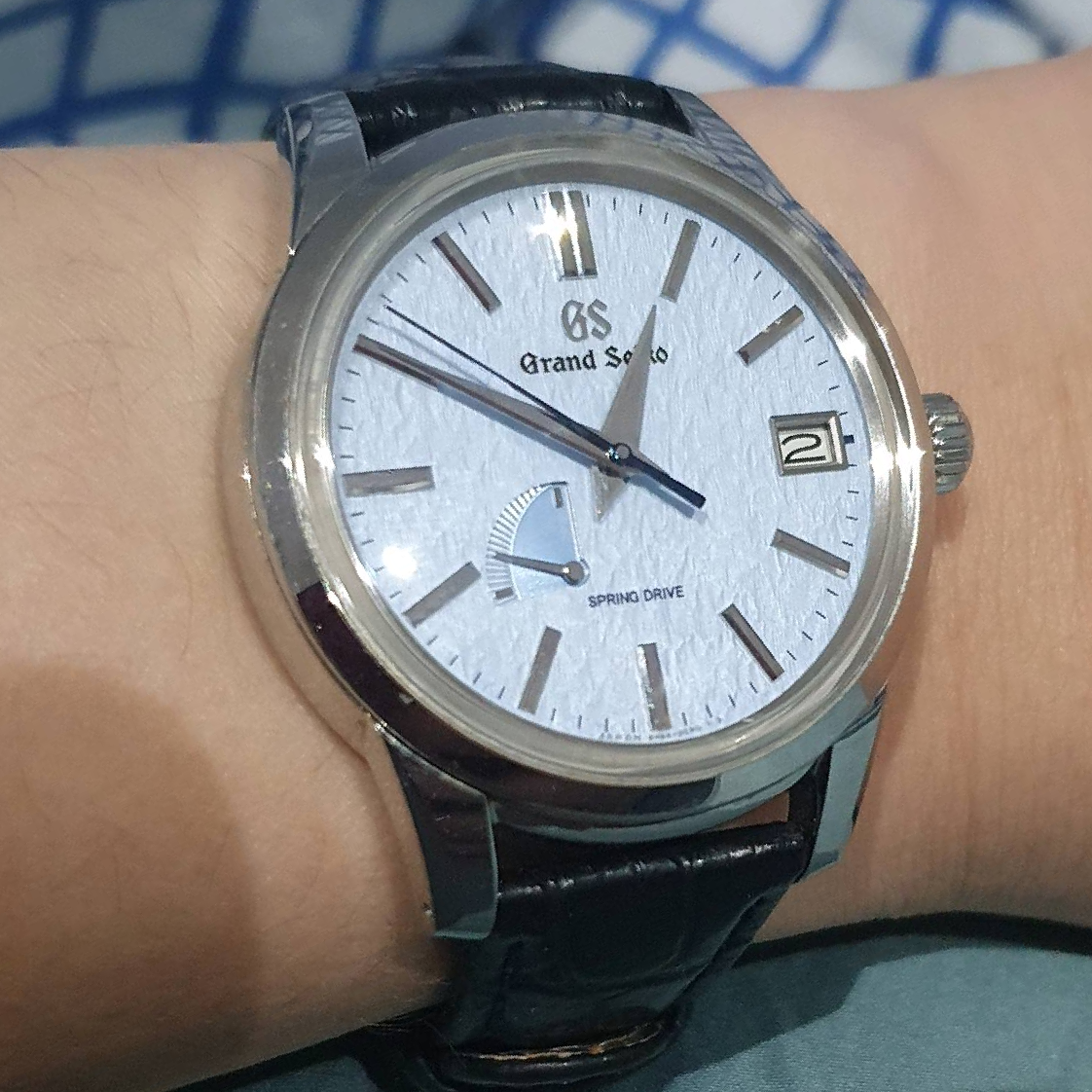 Grand Seiko Skyflake SBGA407G | WatchCrunch