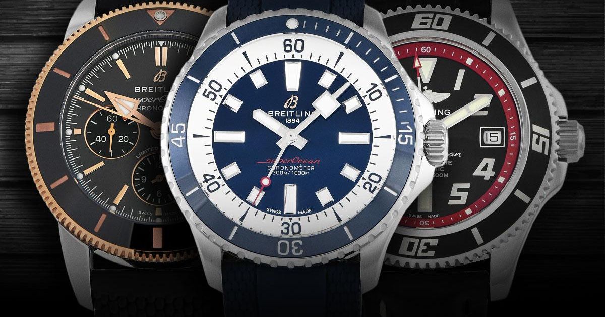 Breitling Superocean Timeline (1957-2025) | WatchCrunch