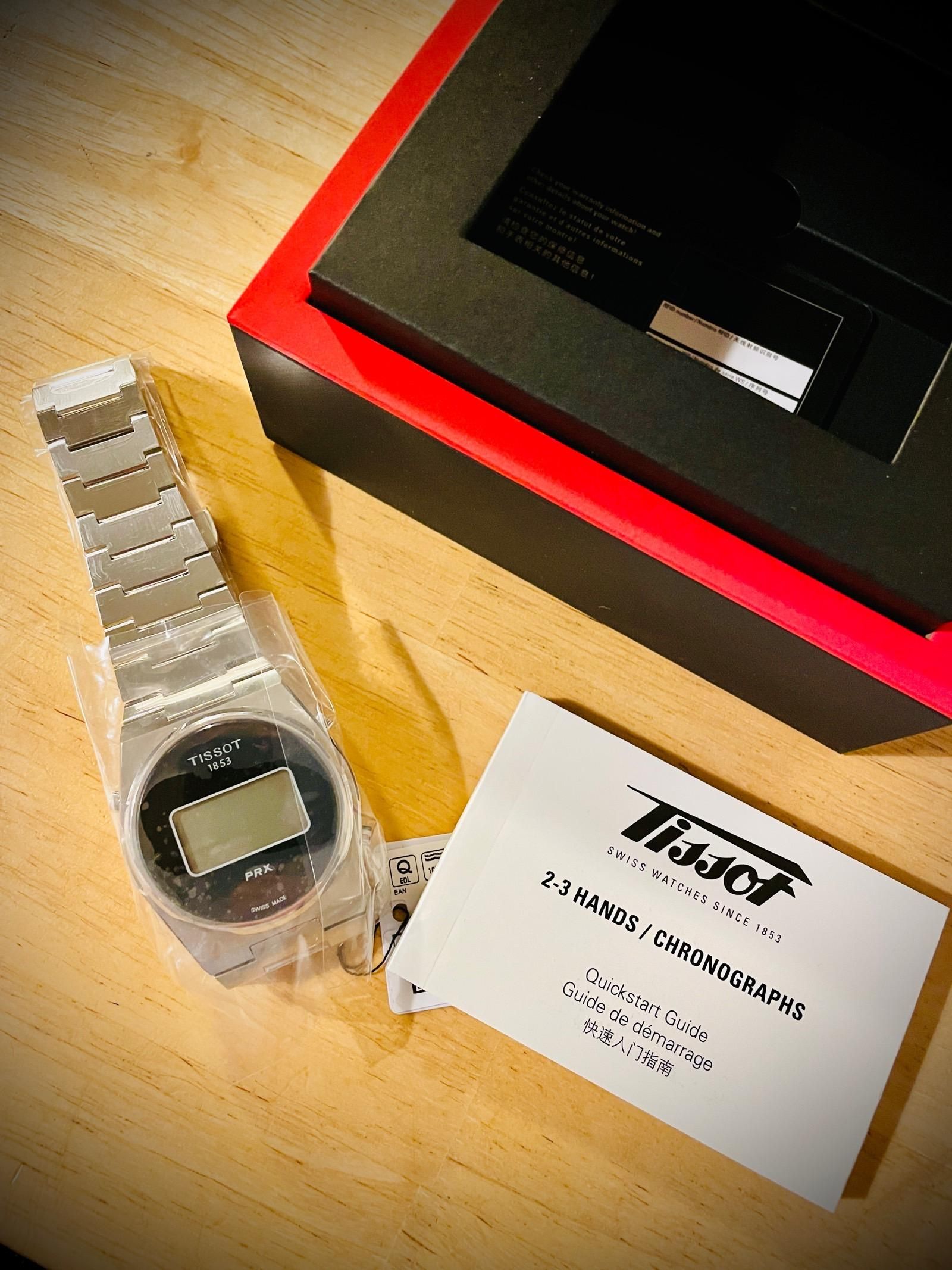 Tissot PRX Digital 40mm Black Dial | WatchCrunch