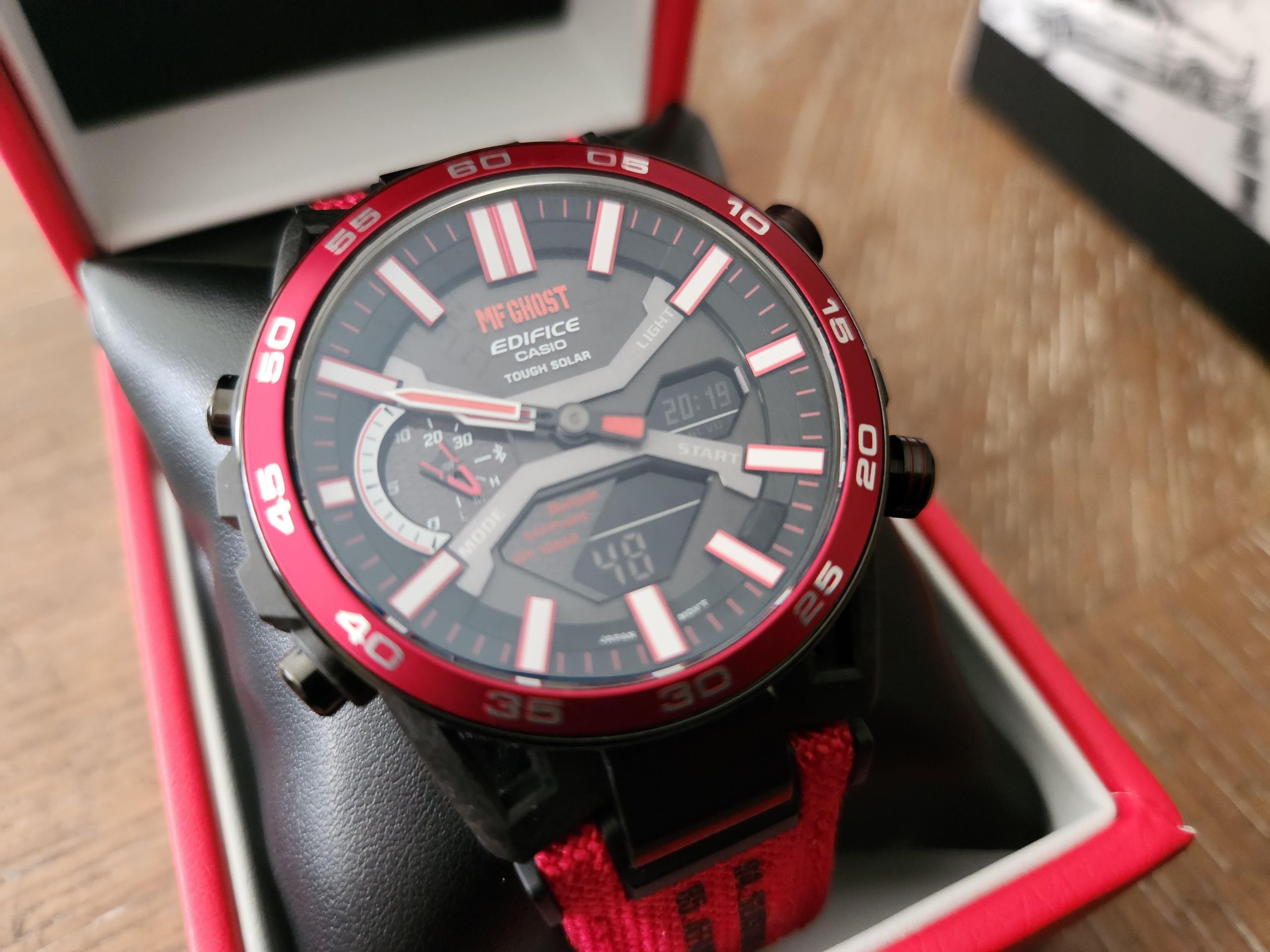 EDIFICE Initial D & MF GHOST Collaboration Model | WatchCrunch