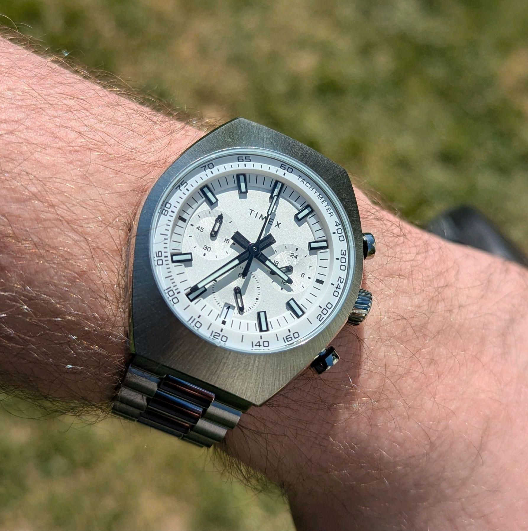 Timex Legacy Tonneau Chronograph | WatchCrunch