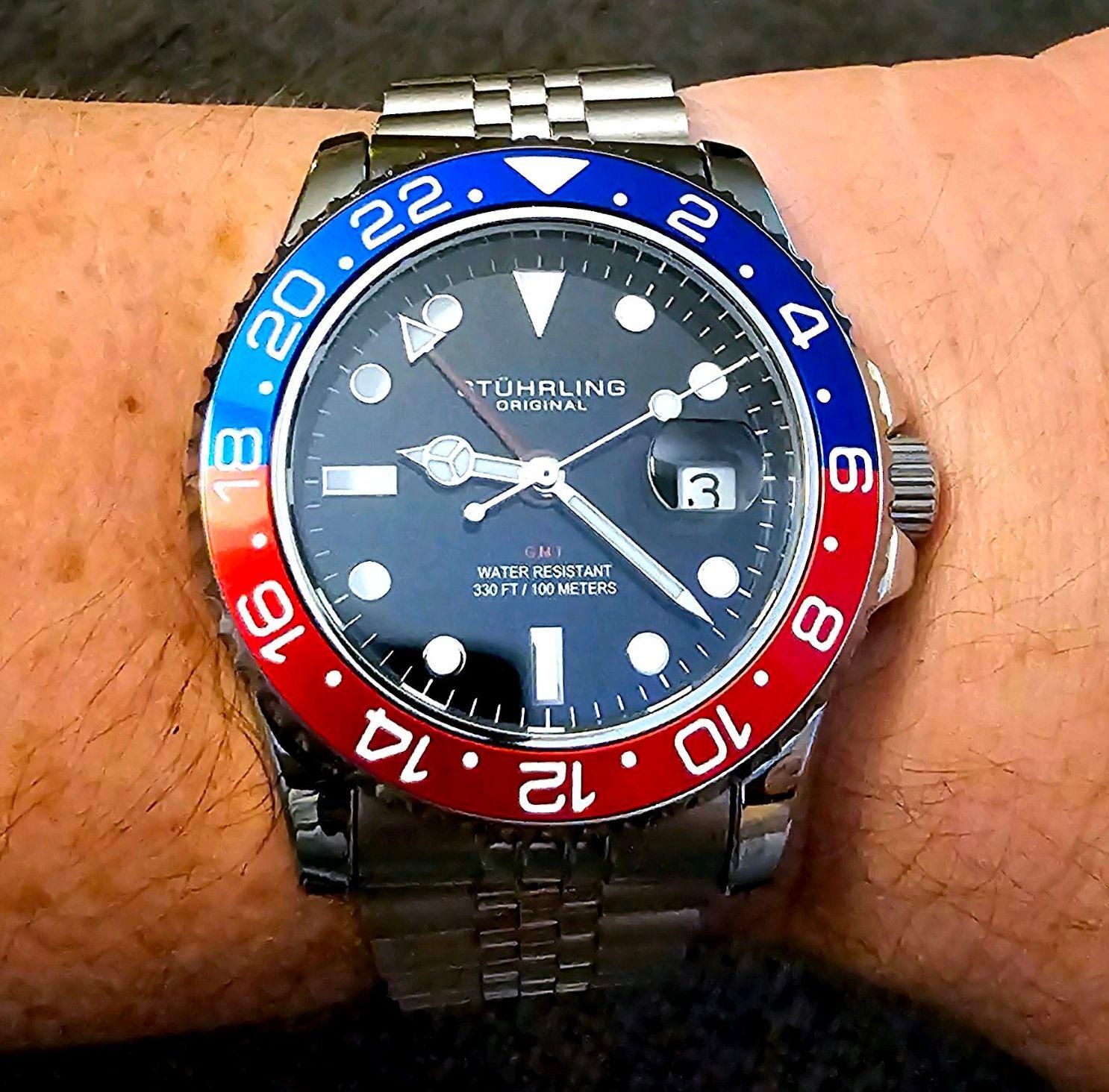 Stührling Meridian GMT Diver | WatchCrunch