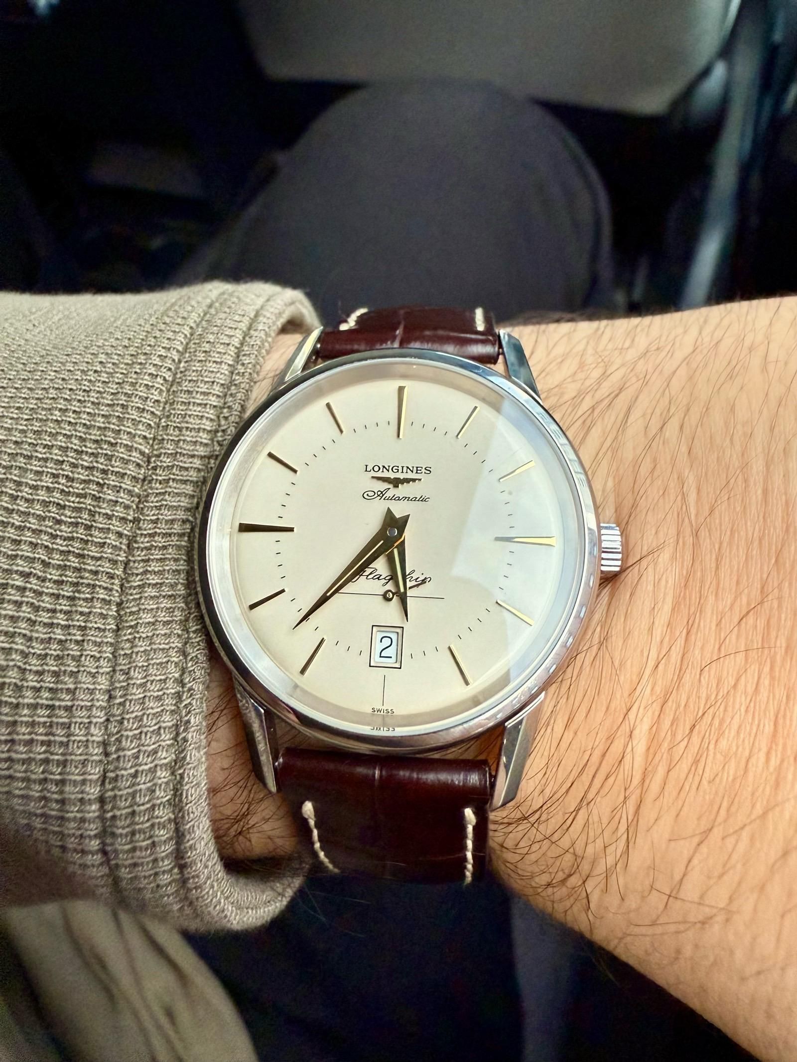 Rocking the Longines Flagship for the work day | WatchCrunch