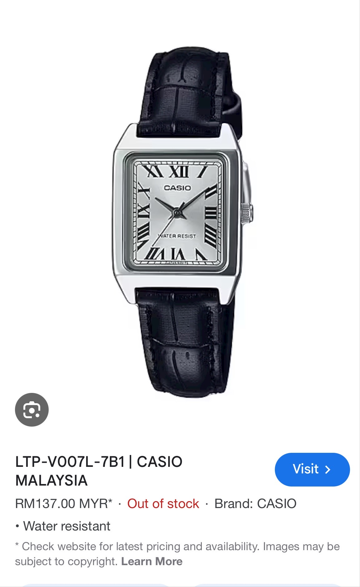Is the Casio “tank” only for ladies? | WatchCrunch