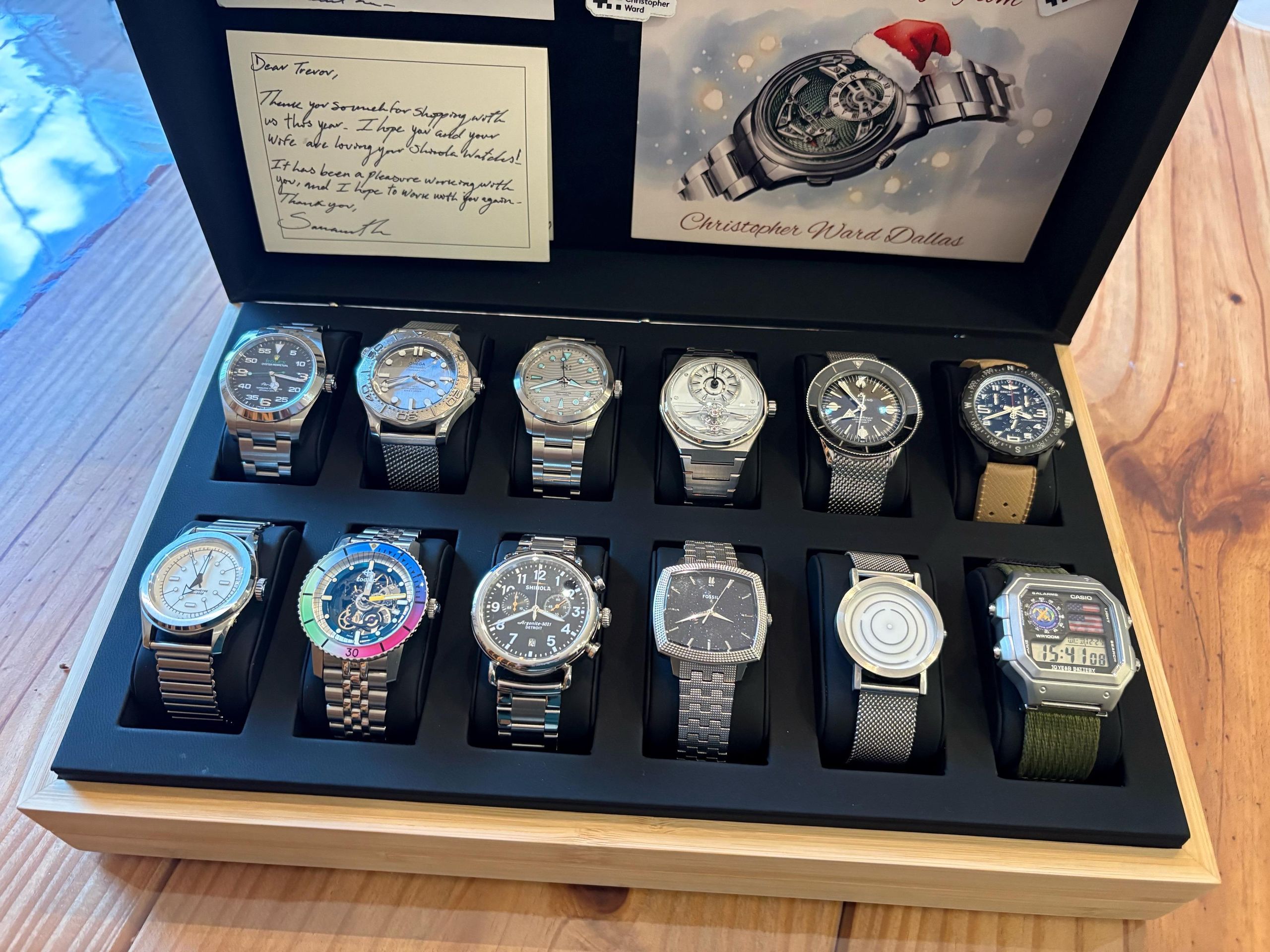 New Watchbox Alert! Christopher Ward’s 12-watch box | WatchCrunch
