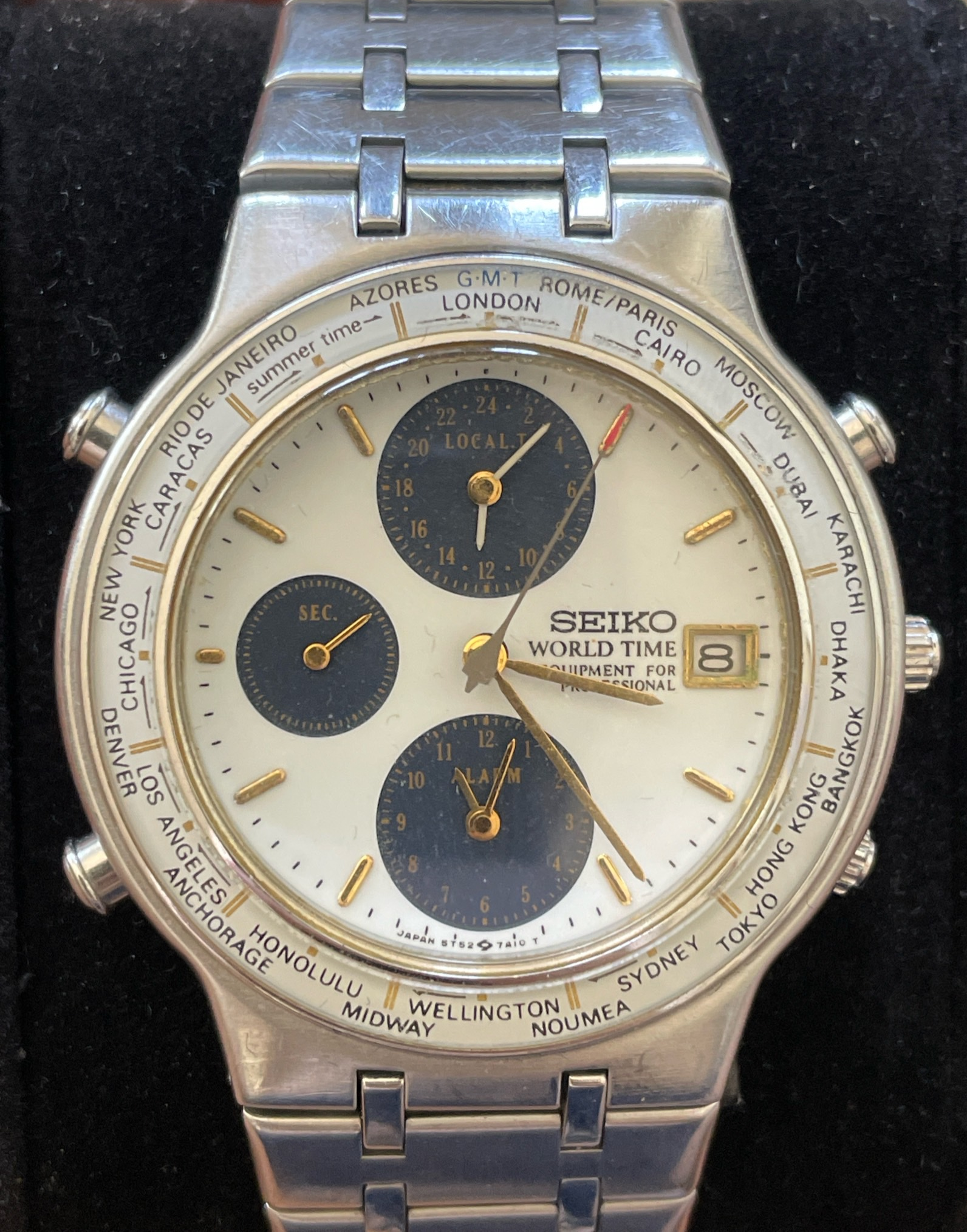 Rare Seiko World Time from 1999 | WatchCrunch