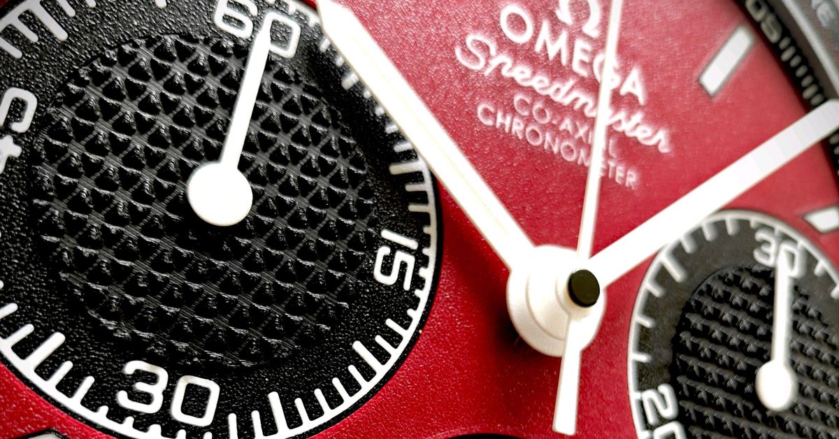 Speedmaster Racing Red | WatchCrunch