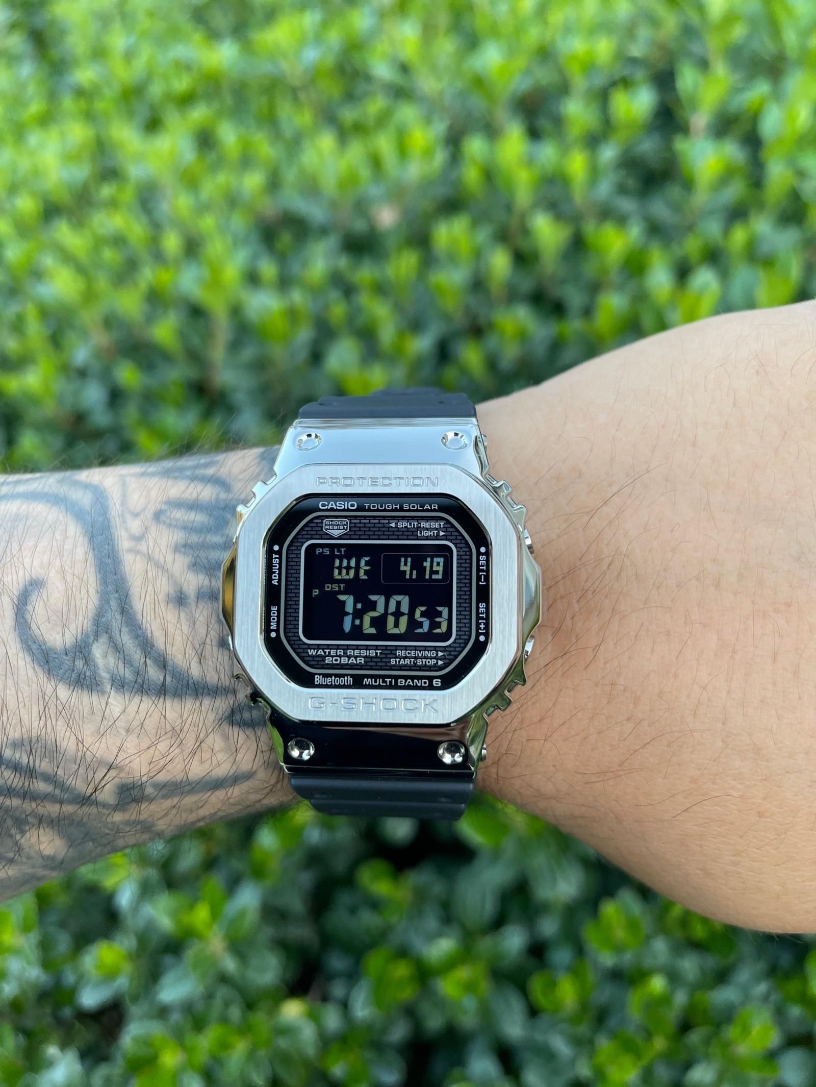 G shock metal square. | WatchCrunch
