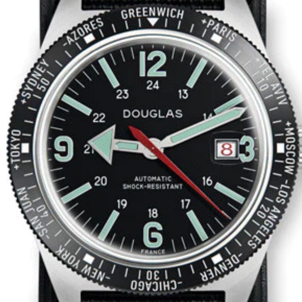 How to read GMT time on a Douglas/Wolbrook? | WatchCrunch