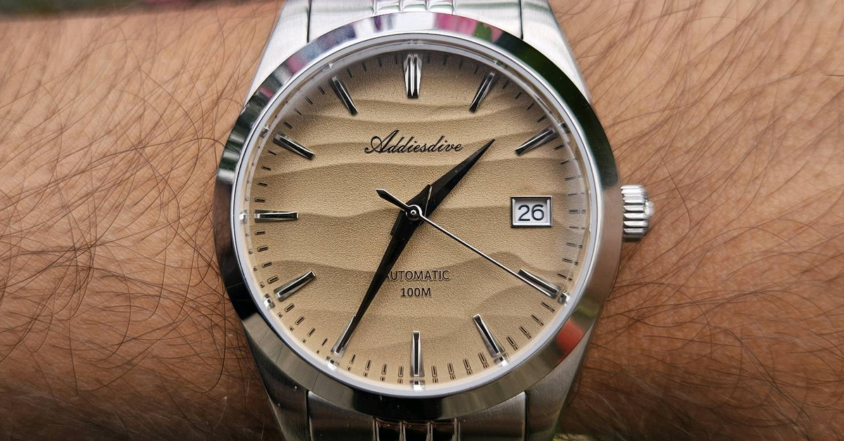 Last NWA of 2024: A Surprise from My Wife 🎁⌚ Addisdive Automatic ...